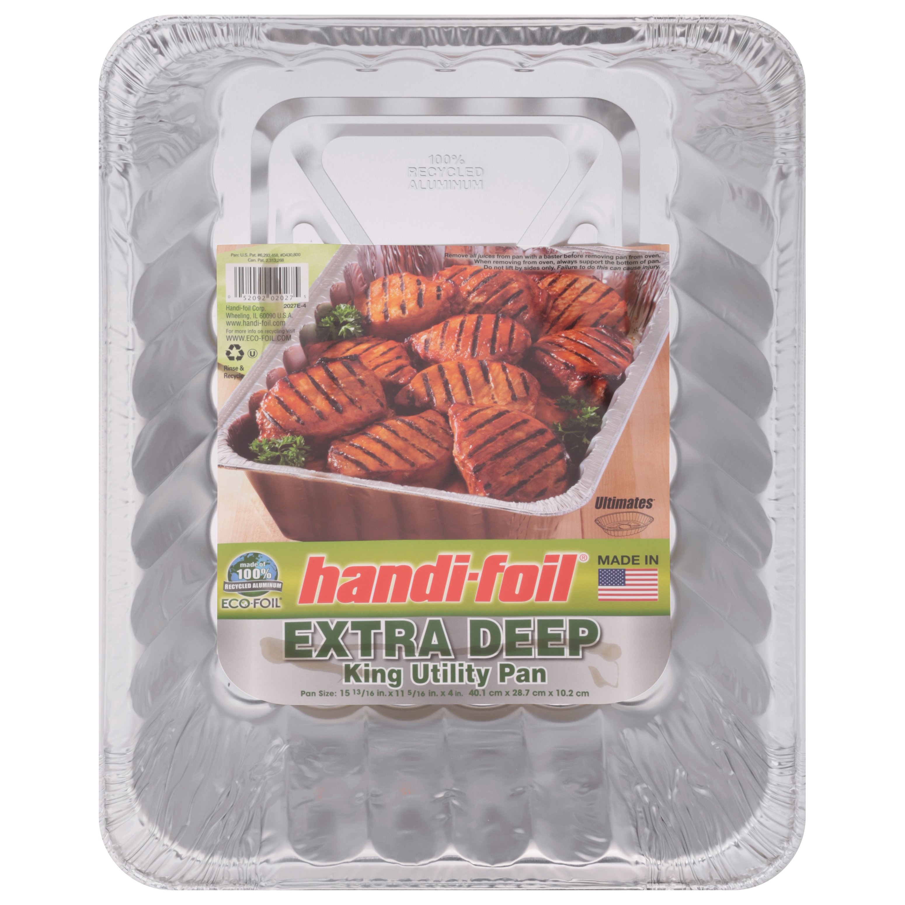 Handi-Foil Extra Deep King Utility Pan - Shop Bakeware at H-E-B