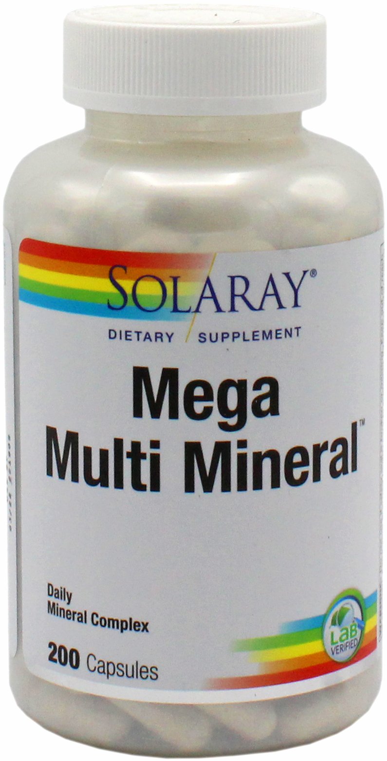 Solaray Mega Multi Mineral, 200 CT | Central Market - Really Into Food