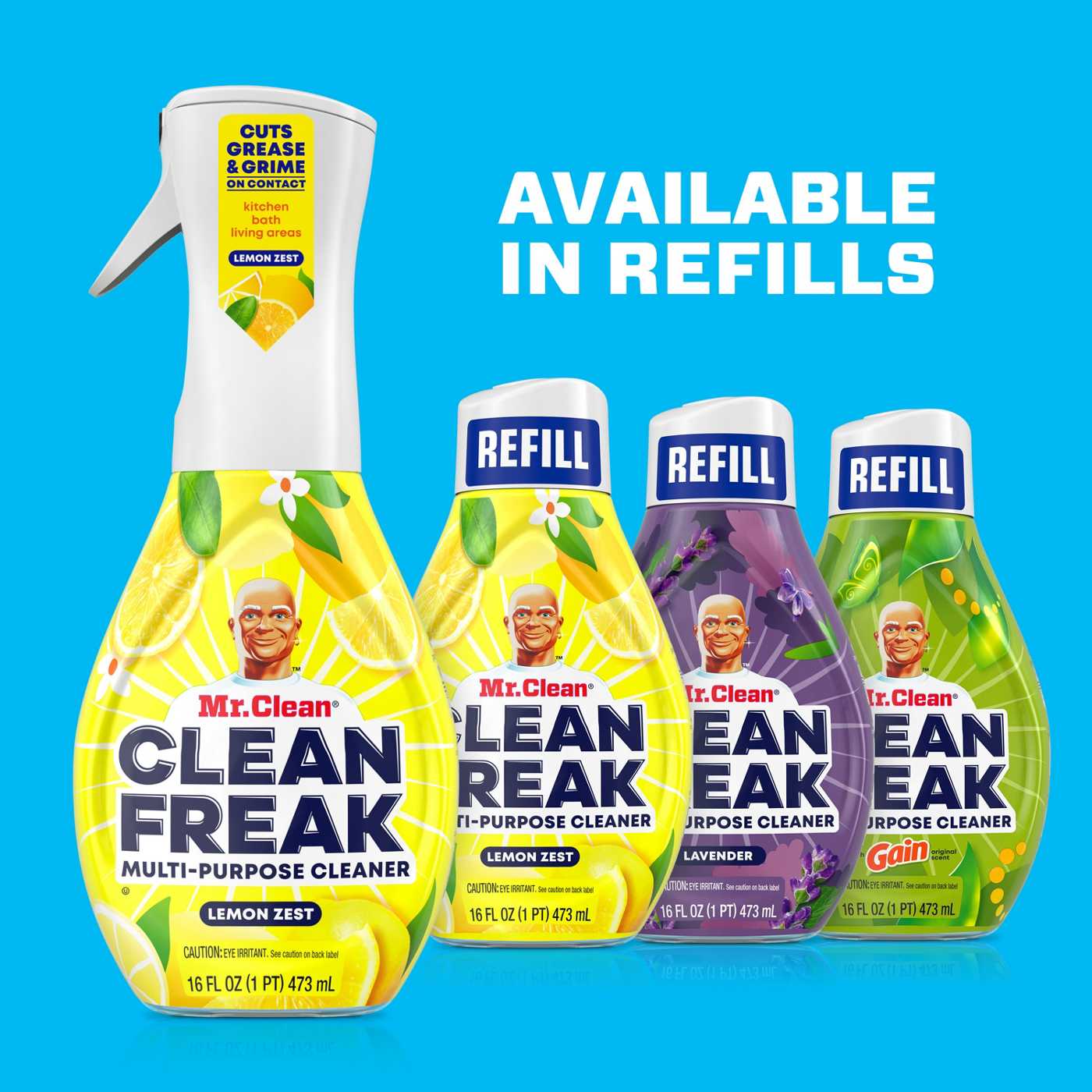 Mr. Clean Clean Freak Multi-Purpose Cleaning Spray - Lemon Zest - Shop ...