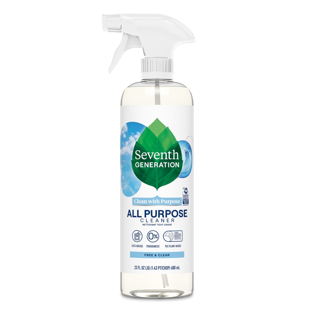 Seventh Generation Free & Clear All Purpose Cleaner - Shop Cleaners at ...