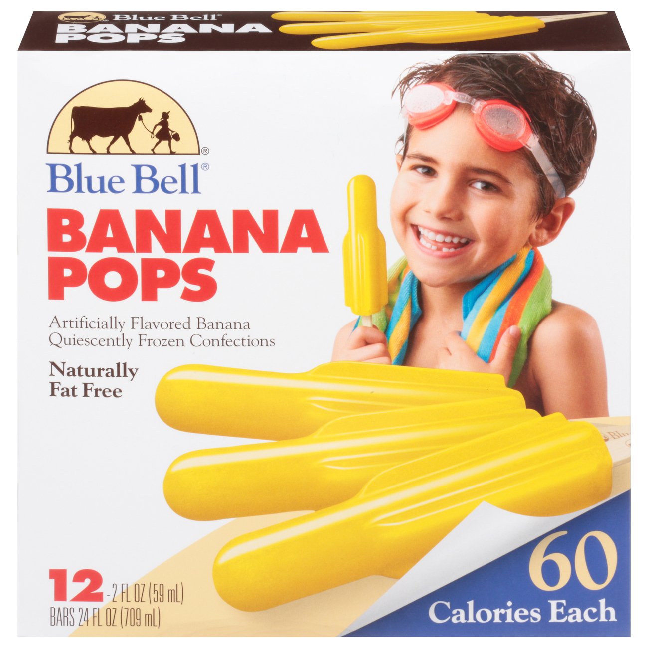 Blue Bell Banana Pops - Shop Ice Cream & Treats at H-E-B