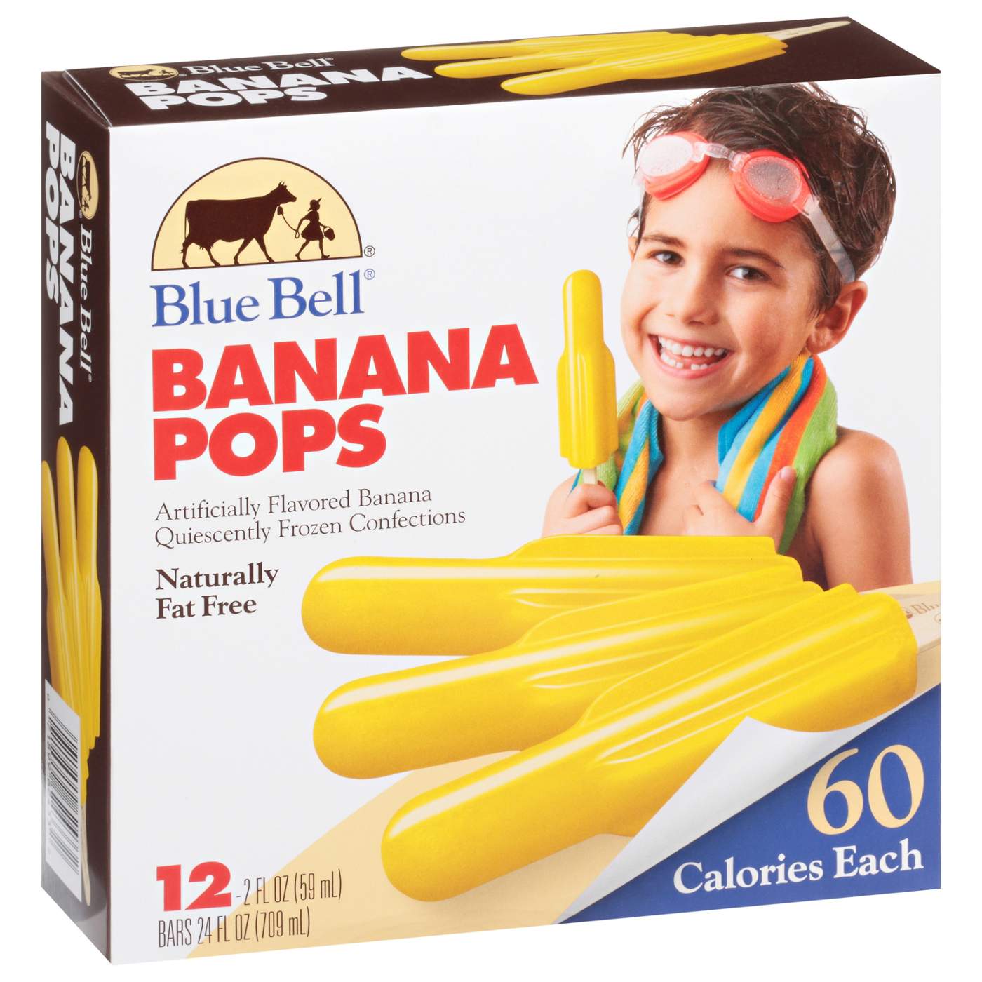 Blue Bell Banana Pops - Shop Bars & pops at H-E-B