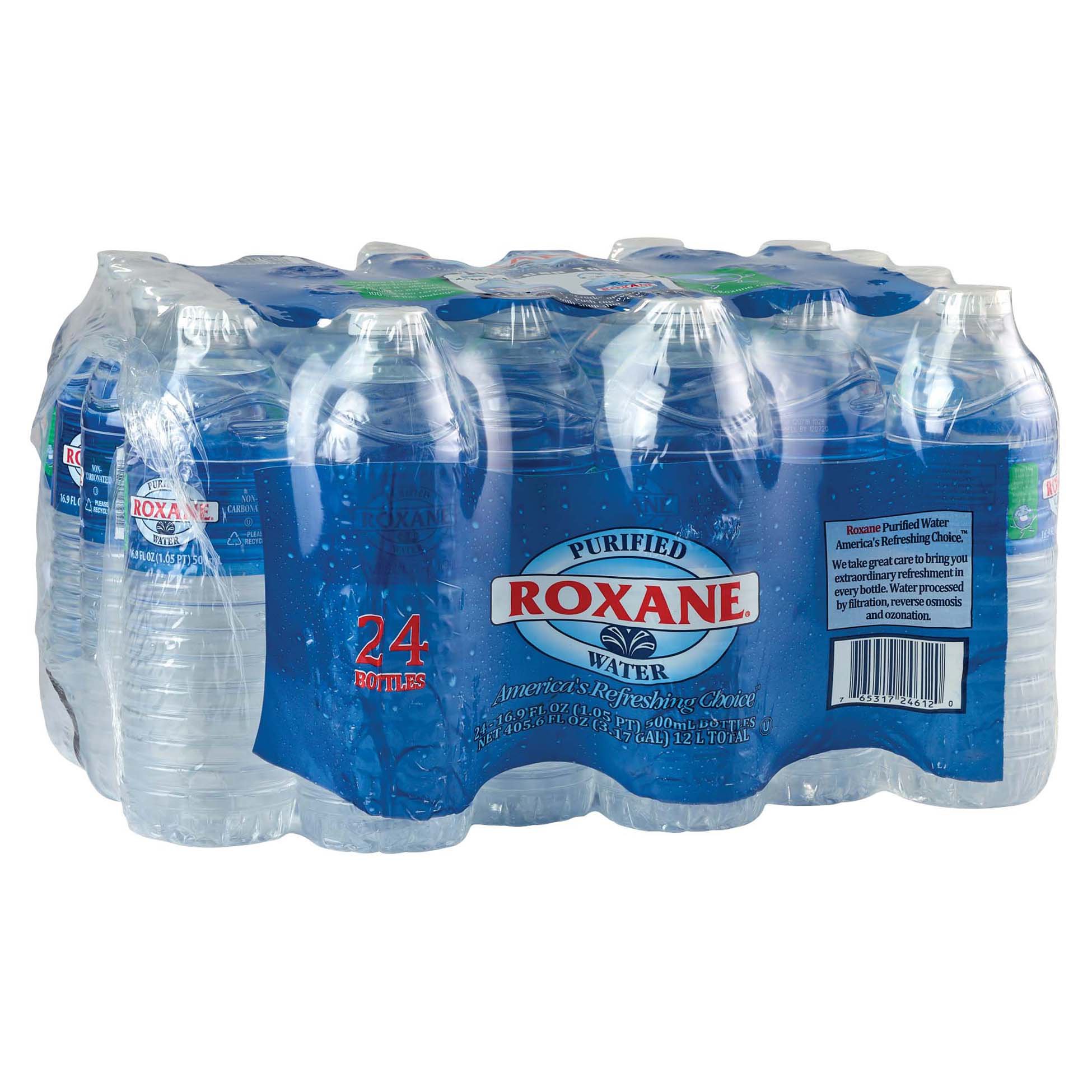 Roxane Purified Water 16.9 oz Bottles - Shop Water at H-E-B