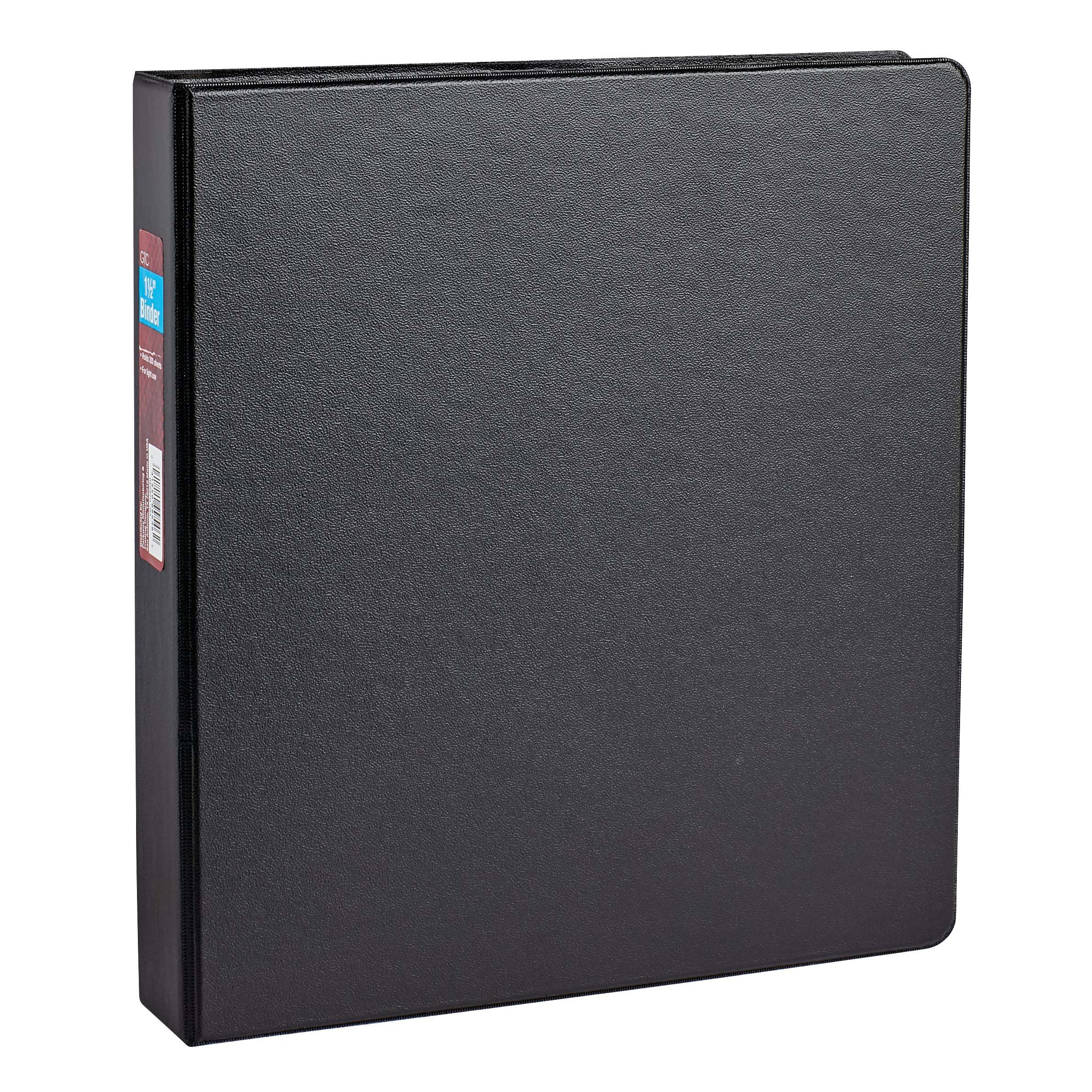 GTC Economy RoundRing Storage Binder - Black - Shop Binders at H-E-B