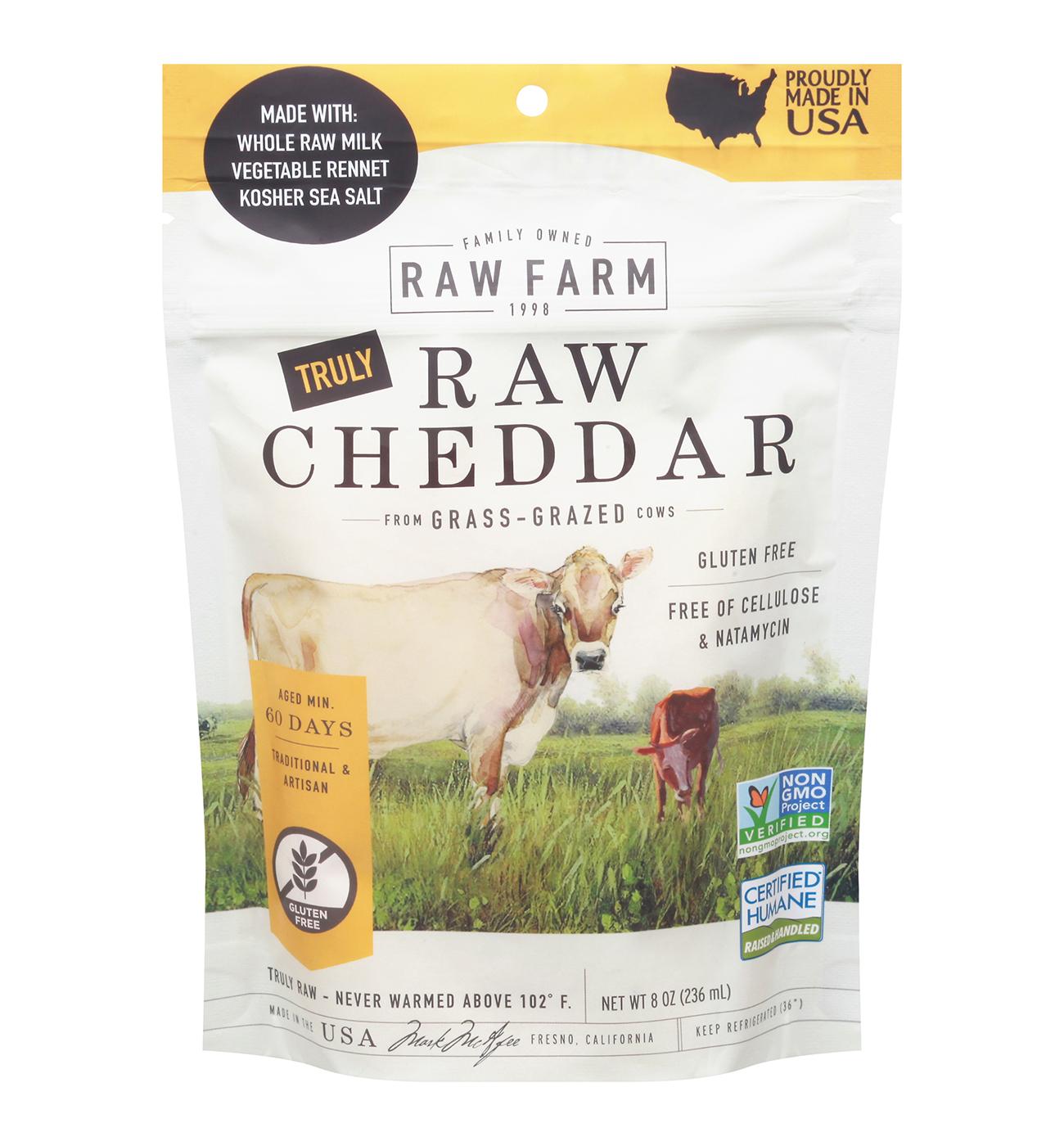 Organic Pastures Raw Cheddar Shredded Cheese - Shop Cheese at H-E-B