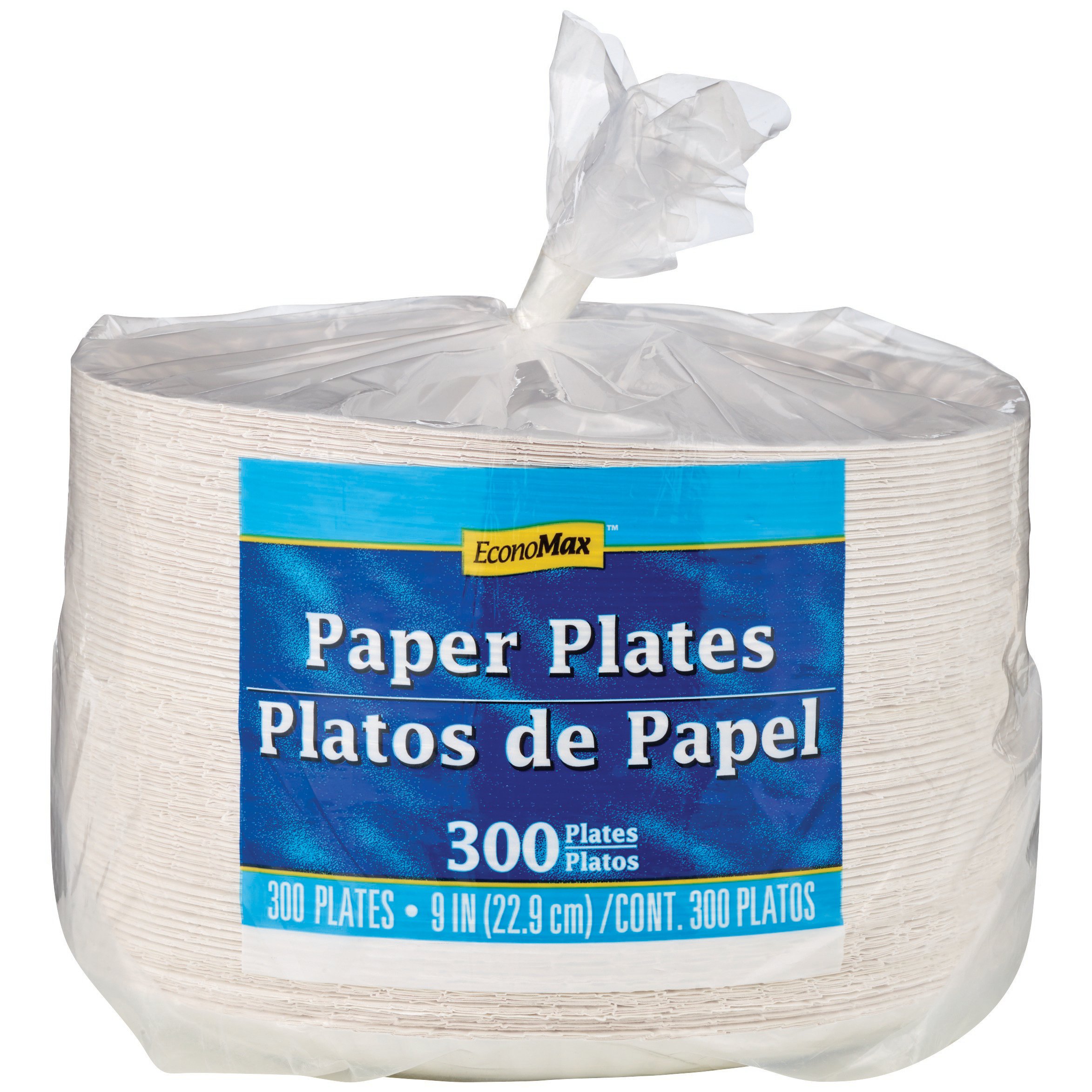 Economax 9 in Paper Plates - Shop Plates & bowls at H-E-B