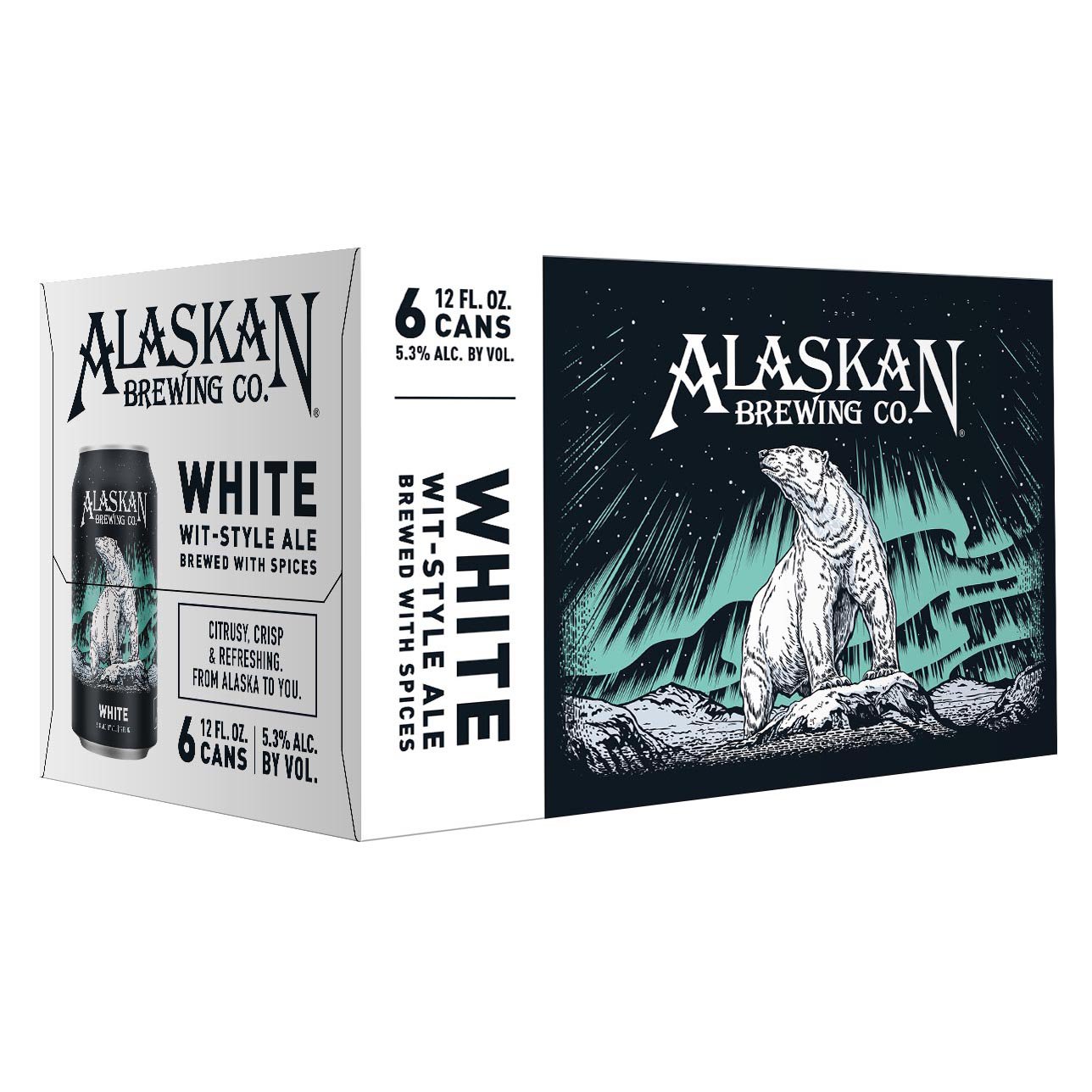 Alaskan White Wheat Ale Beer 12 oz Cans - Shop Beer at H-E-B
