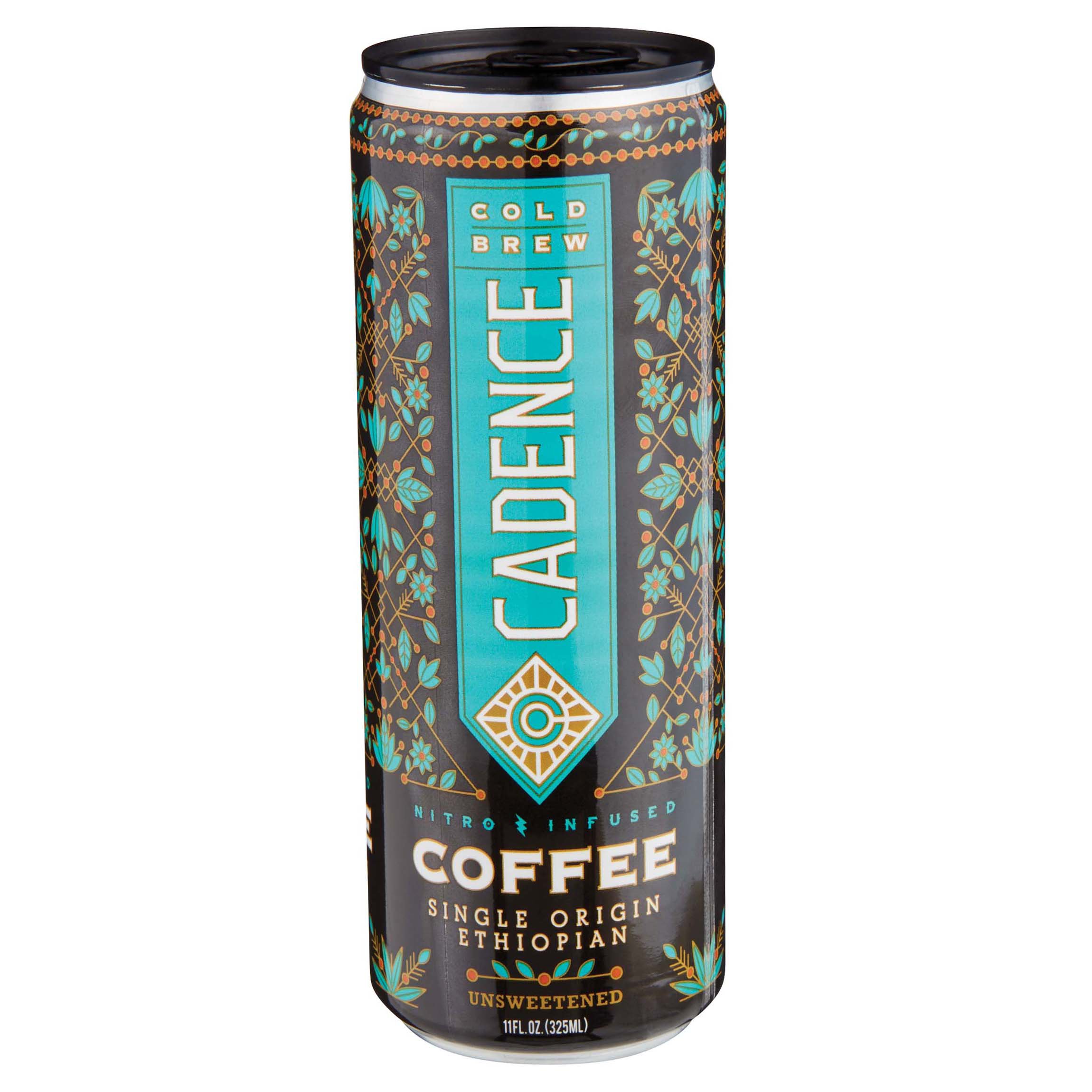 Cadence Unsweetened Single Origin Ethiopian Nitro Infused Cold Brew ...