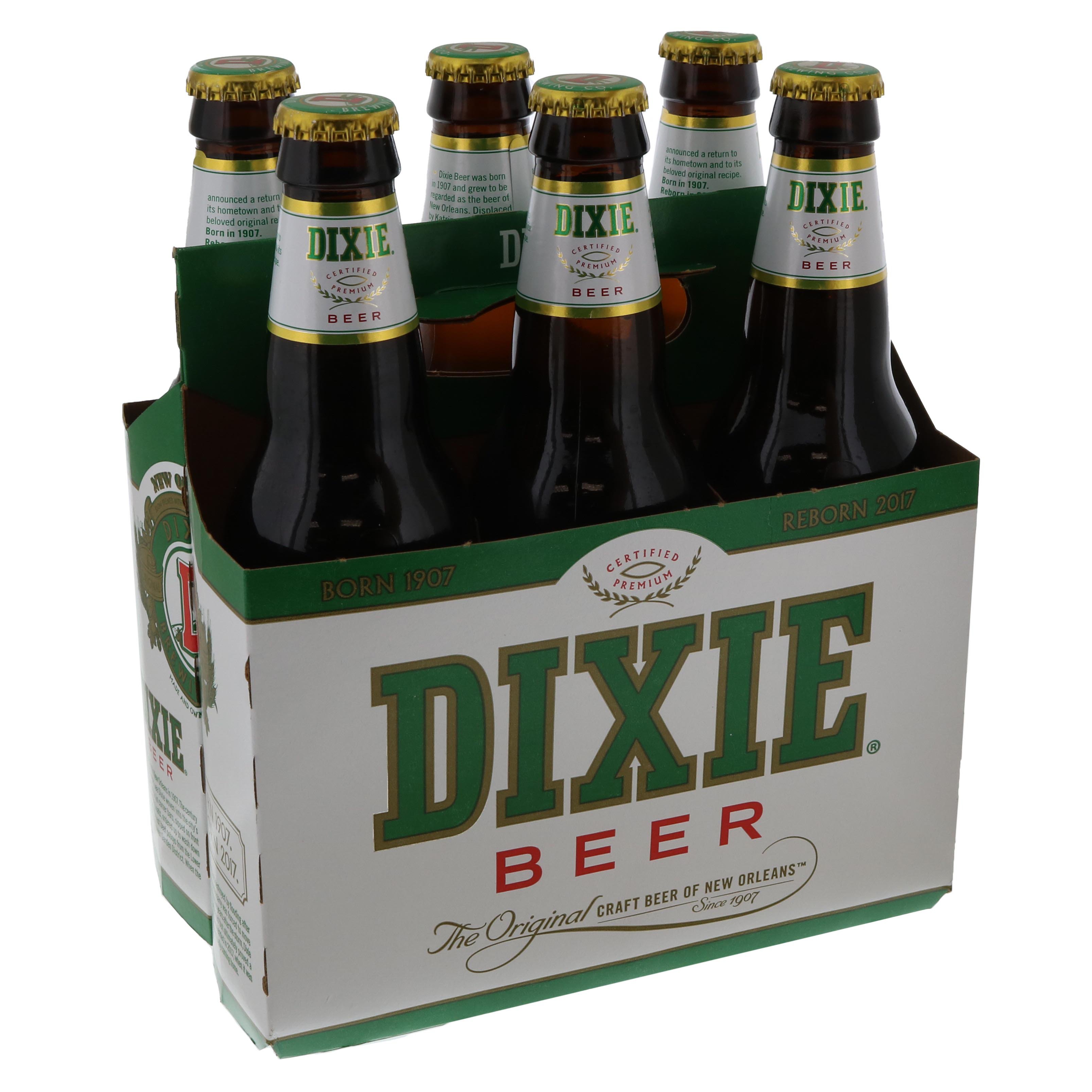 Dixie Lager Beer 12 oz Bottles - Shop Beer at H-E-B