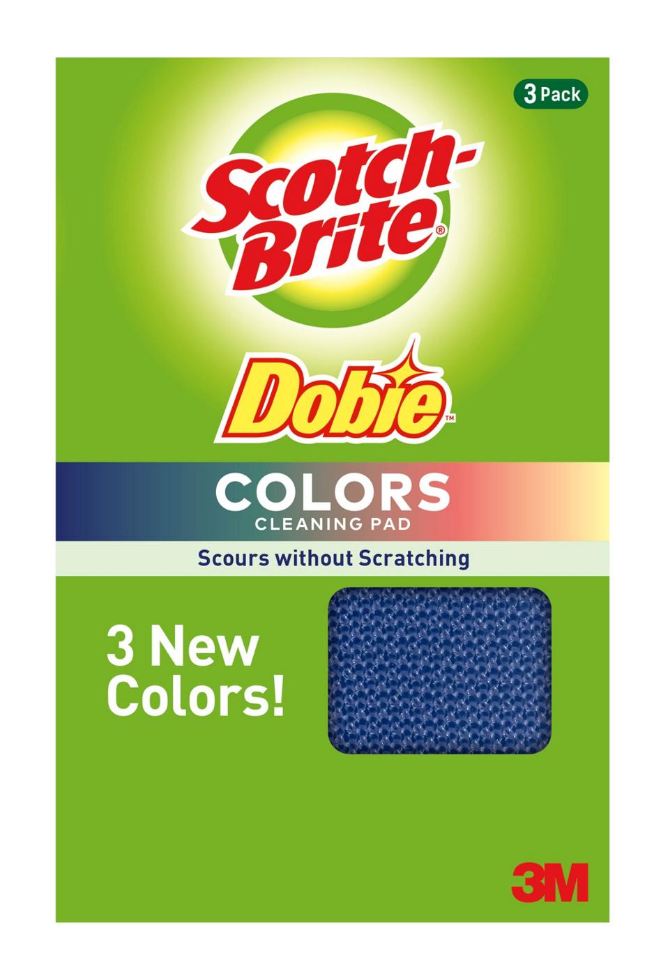 Scotch-Brite Dobie Colors All-Purpose Cleaning Pads - Shop Sponges ...