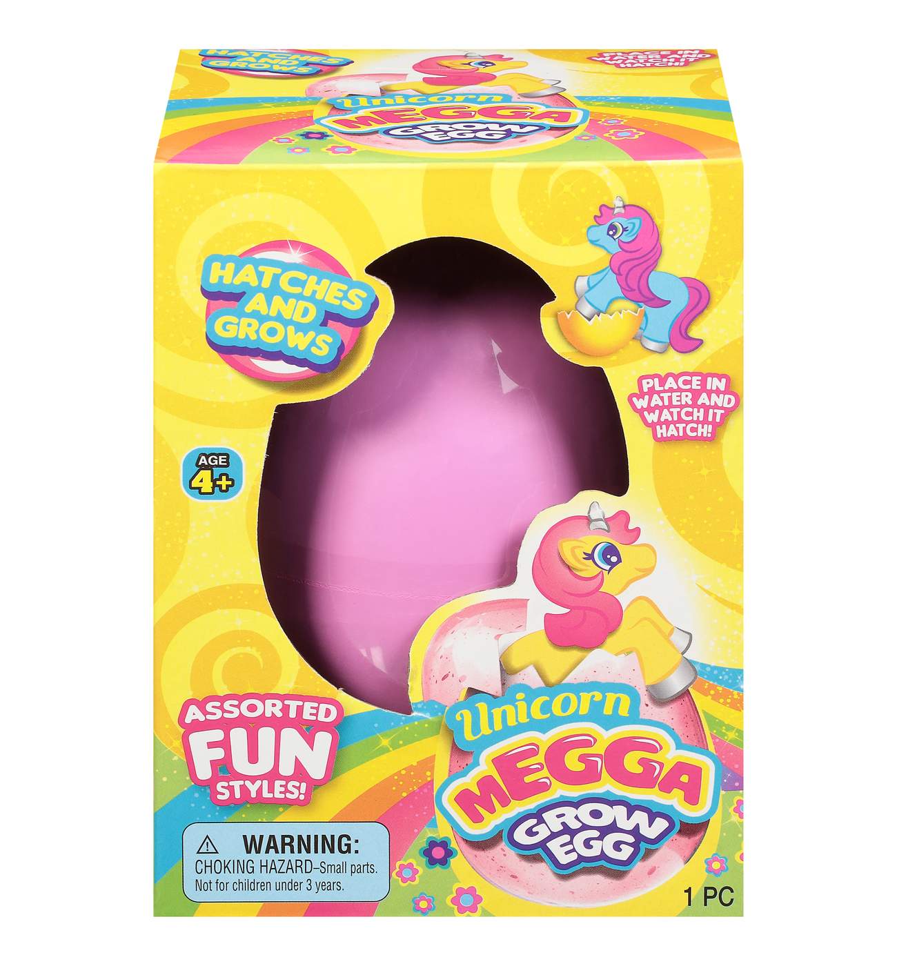 Ja-Ru Megga Grow Egg - Assorted - Shop Action Figures & Dolls at H-E-B
