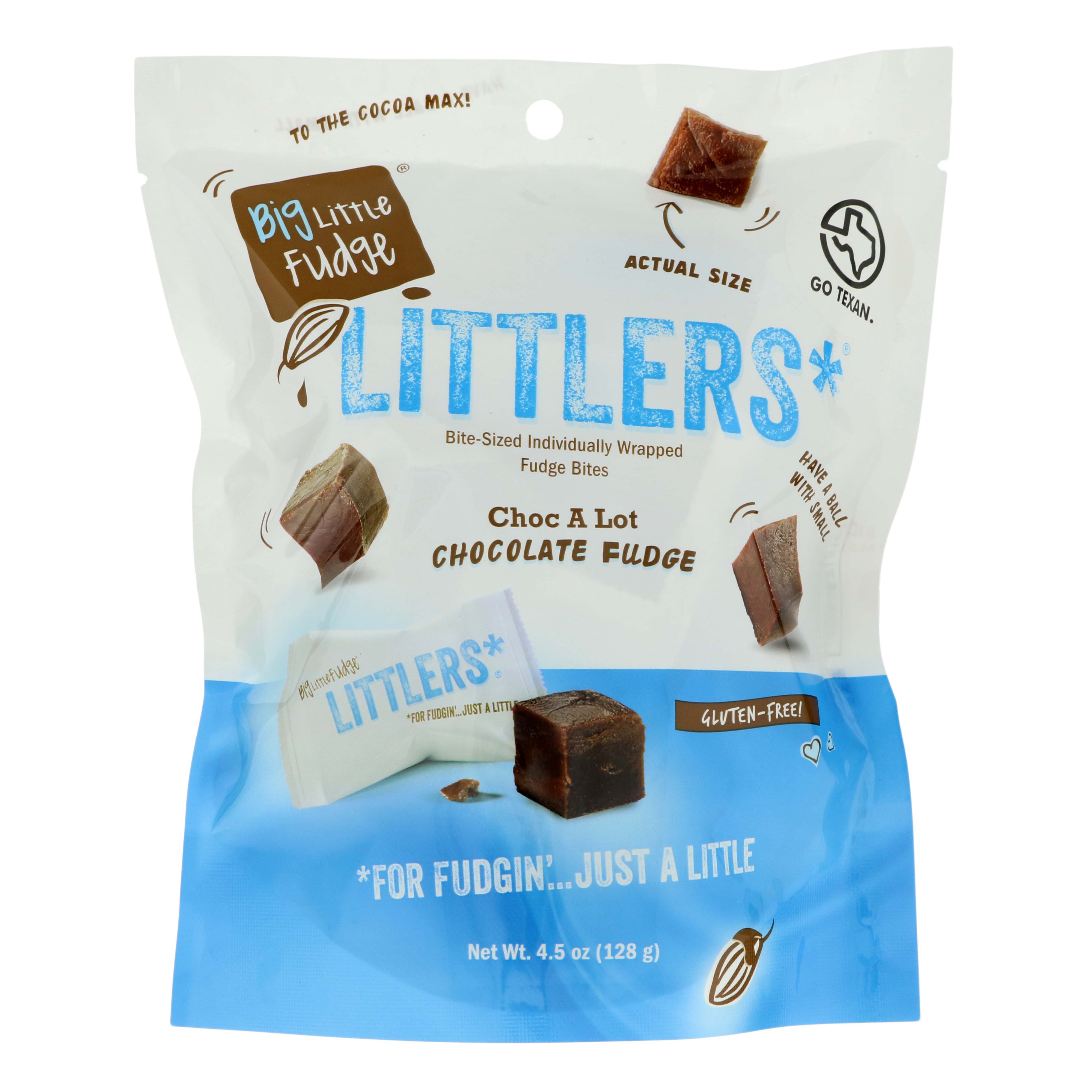 Big Little Fudge Littlers Choc A Lot Chocolate Fudge - Shop Candy at H-E-B