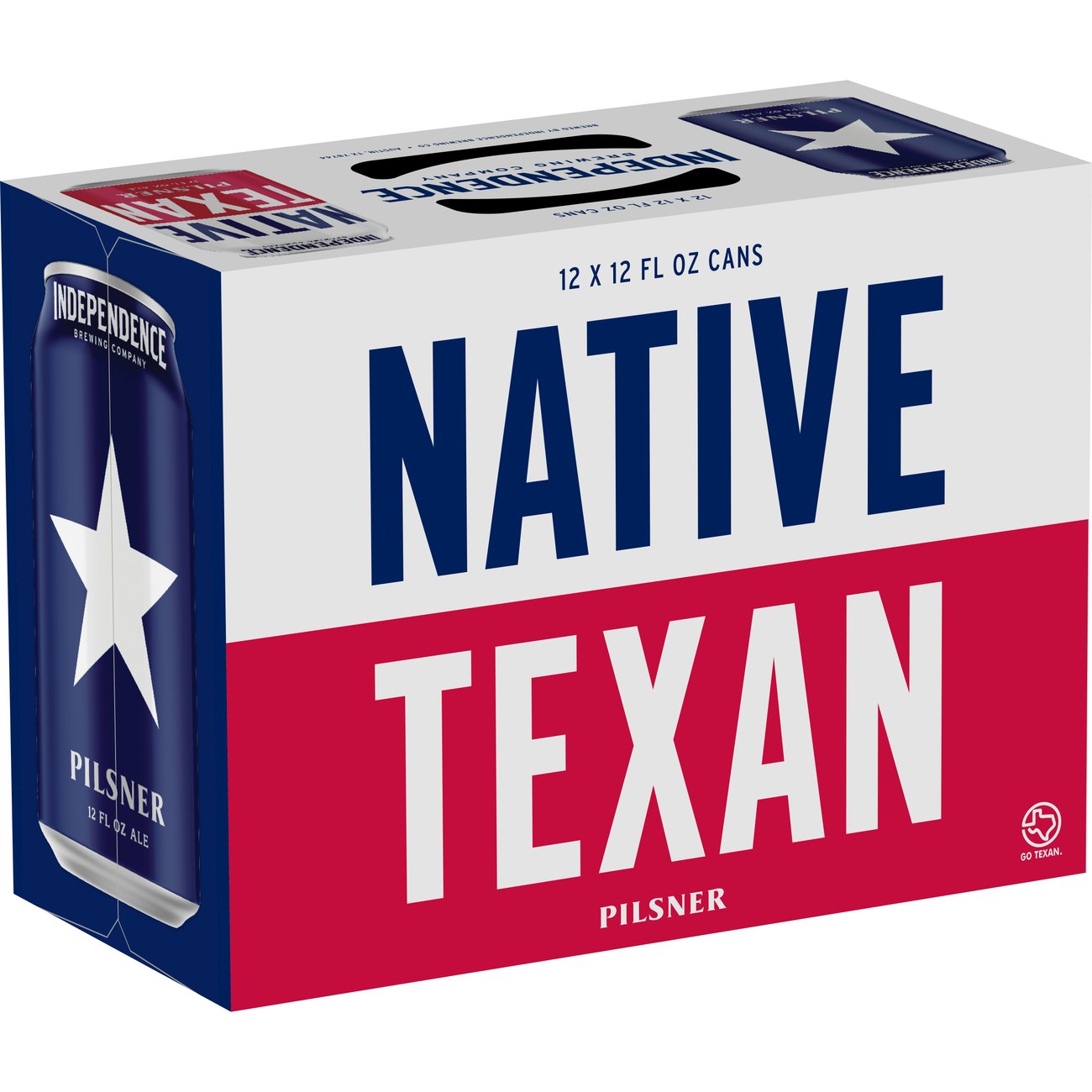 Independence Native Texan Pilsner Craft Beer 12 pk Cans - Shop Beer at ...