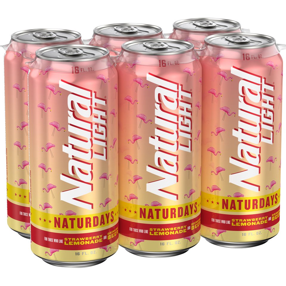Natural Light Naturdays Beer 16 oz Cans - Shop Beer at H-E-B