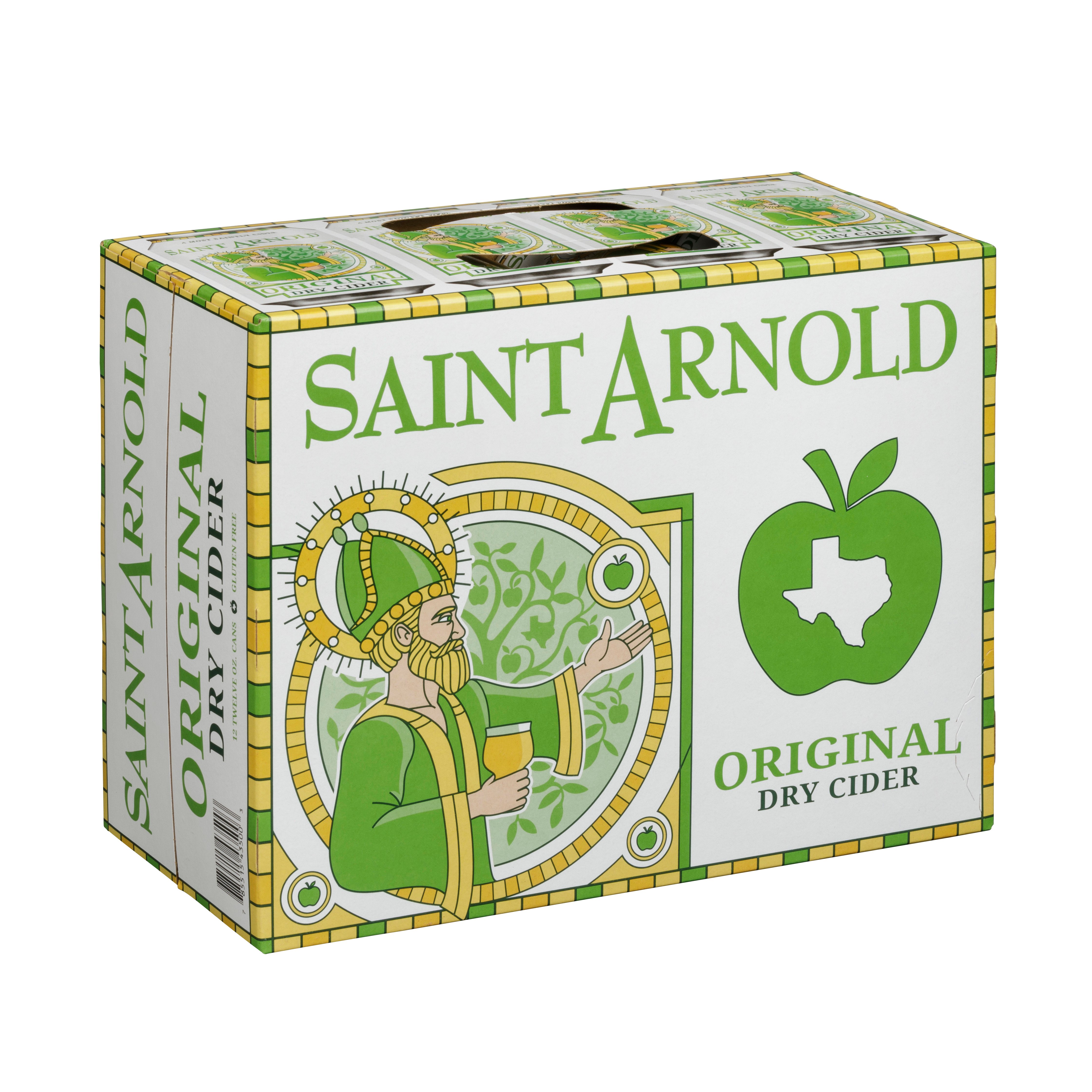 Saint Arnold Original Dry Cider 12 oz Cans - Shop Hard Cider at H-E-B