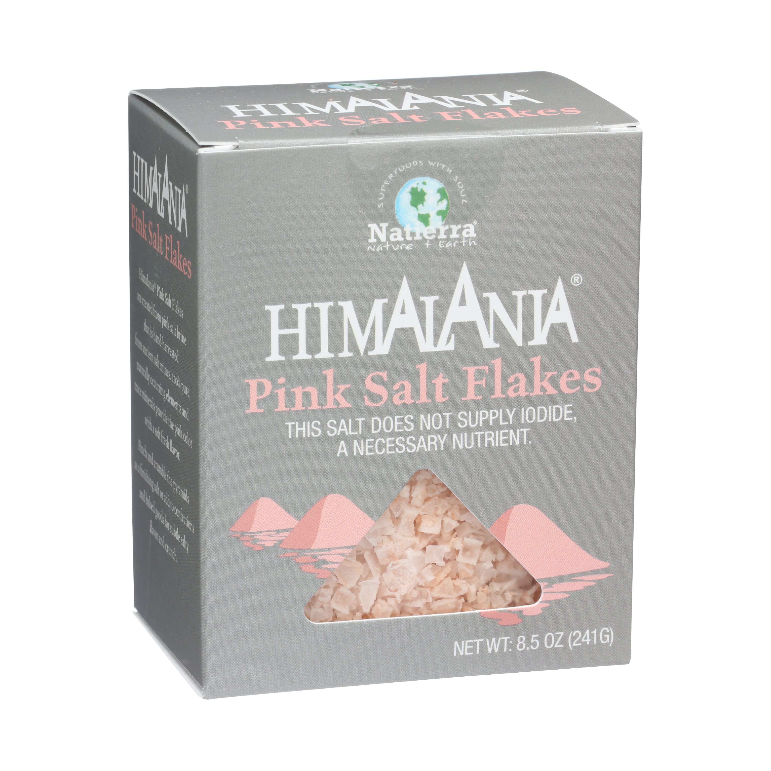 Natierra Himalania Pink Salt Flakes - Shop Herbs & spices at H-E-B