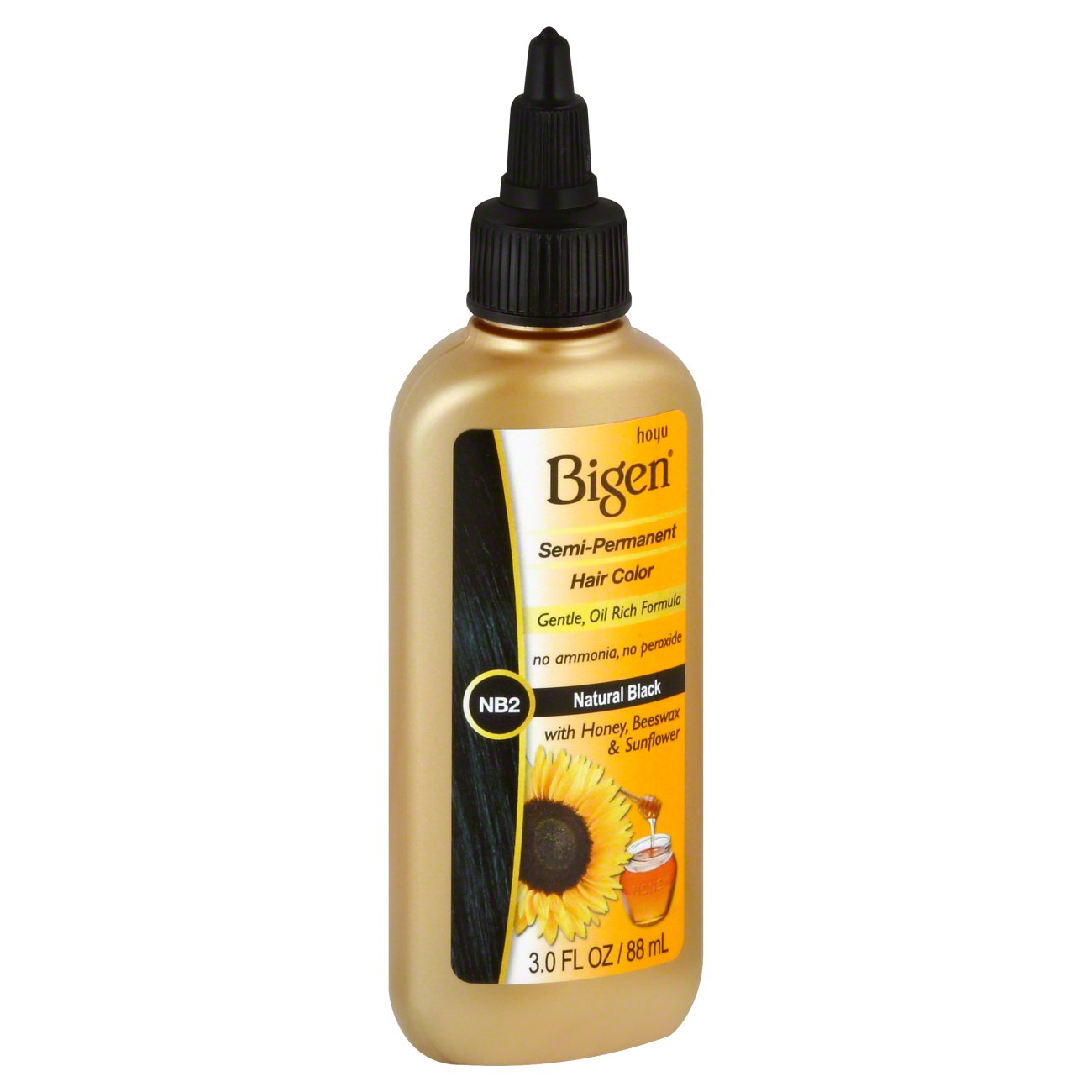 Bigen Semi-Permanent Natural Black Hair Color - Shop Hair Care at H-E-B