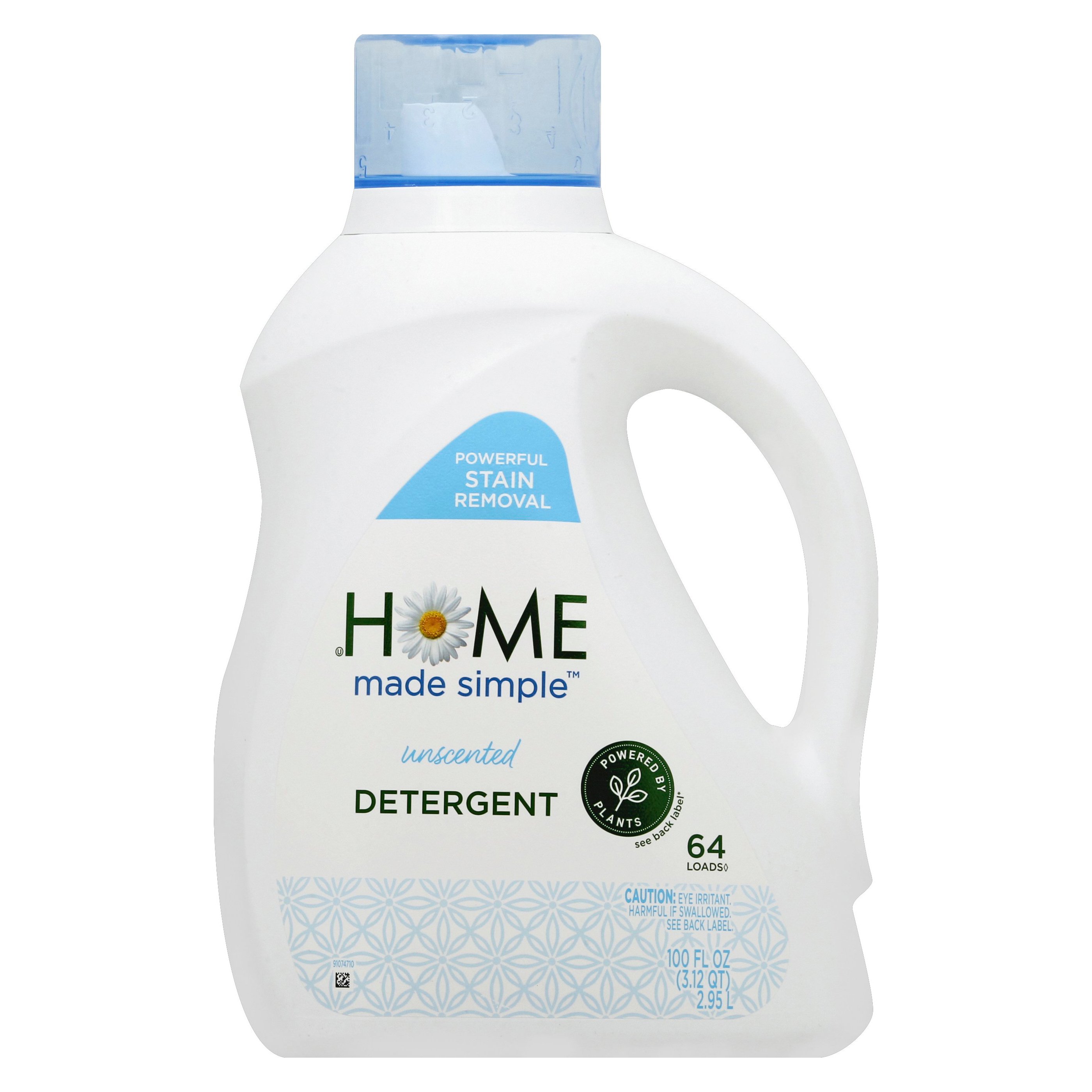 Home Made Simple Unscented Liquid Laundry Detergent 64 Loads - Shop ...