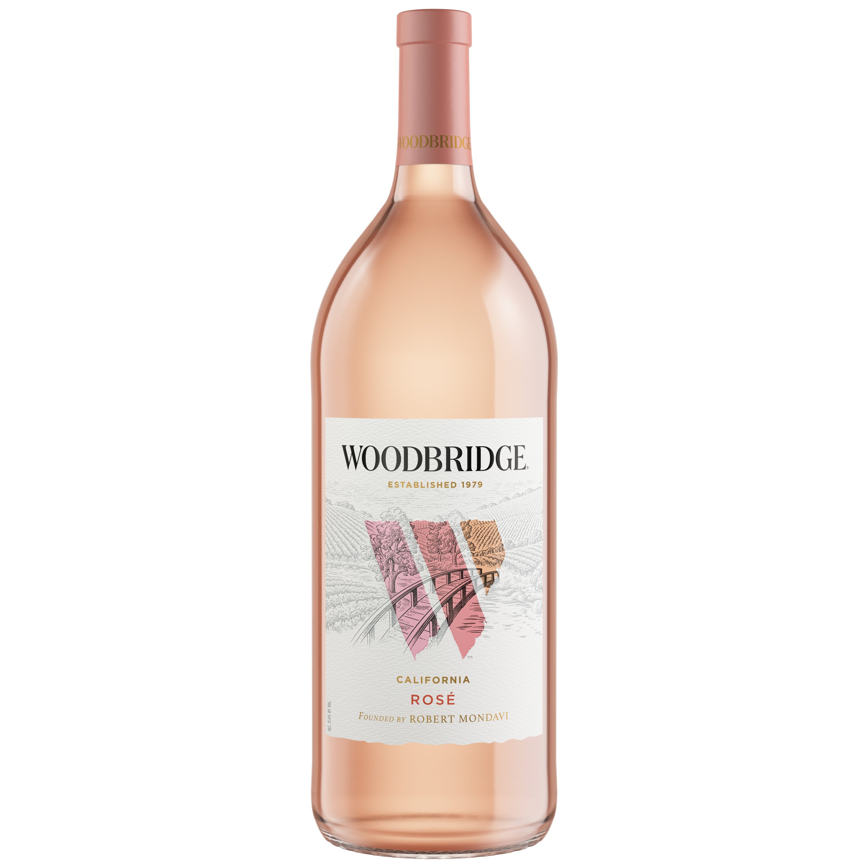 Woodbridge Rose Wine 1.5 L Bottle - Shop Wine at H-E-B