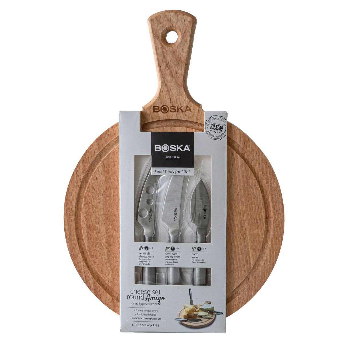BOSKA Round Amigo Cheese Set - Shop Serving dishes at H-E-B