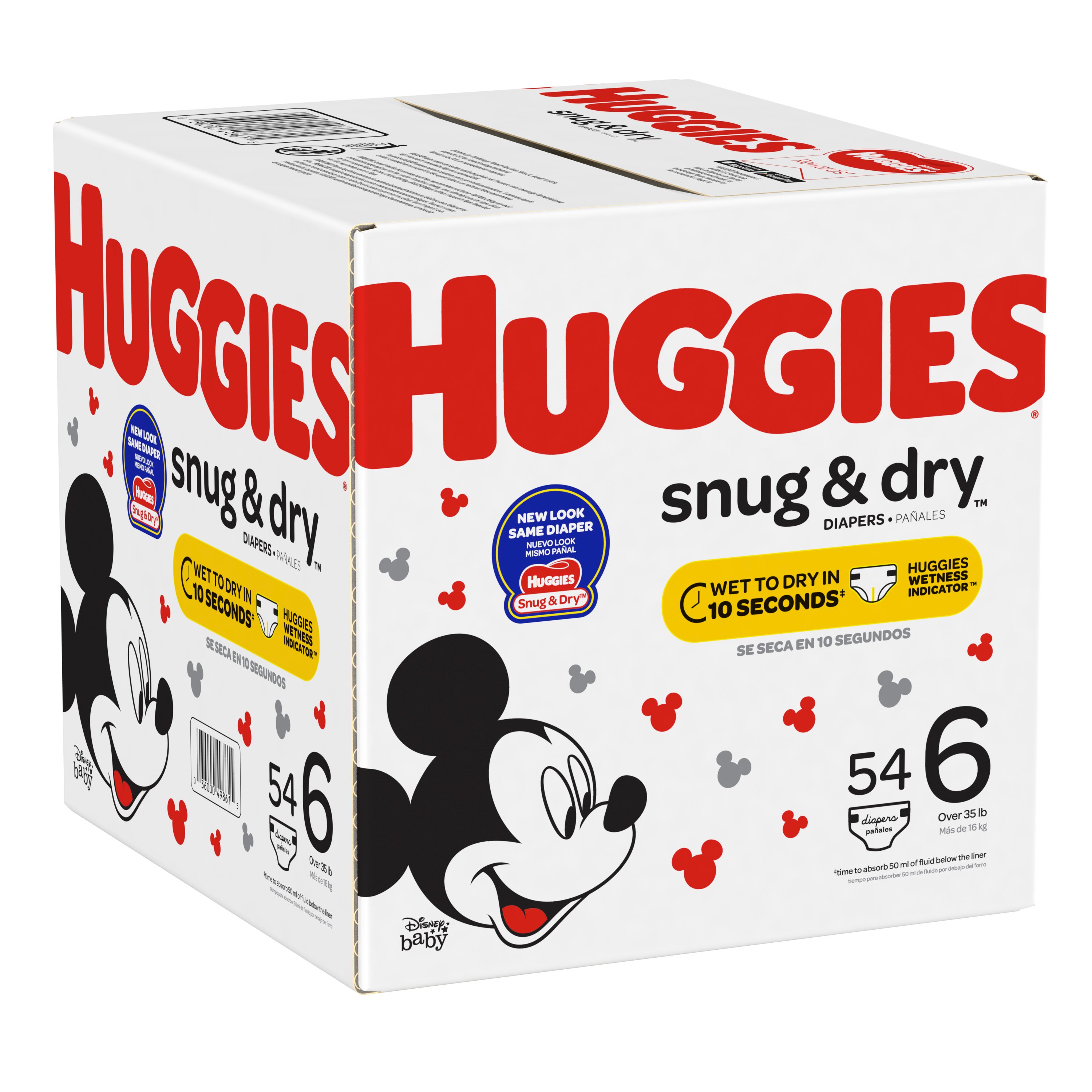 Huggies Snug & Dry Diapers 54 ct - Shop Diapers at H-E-B