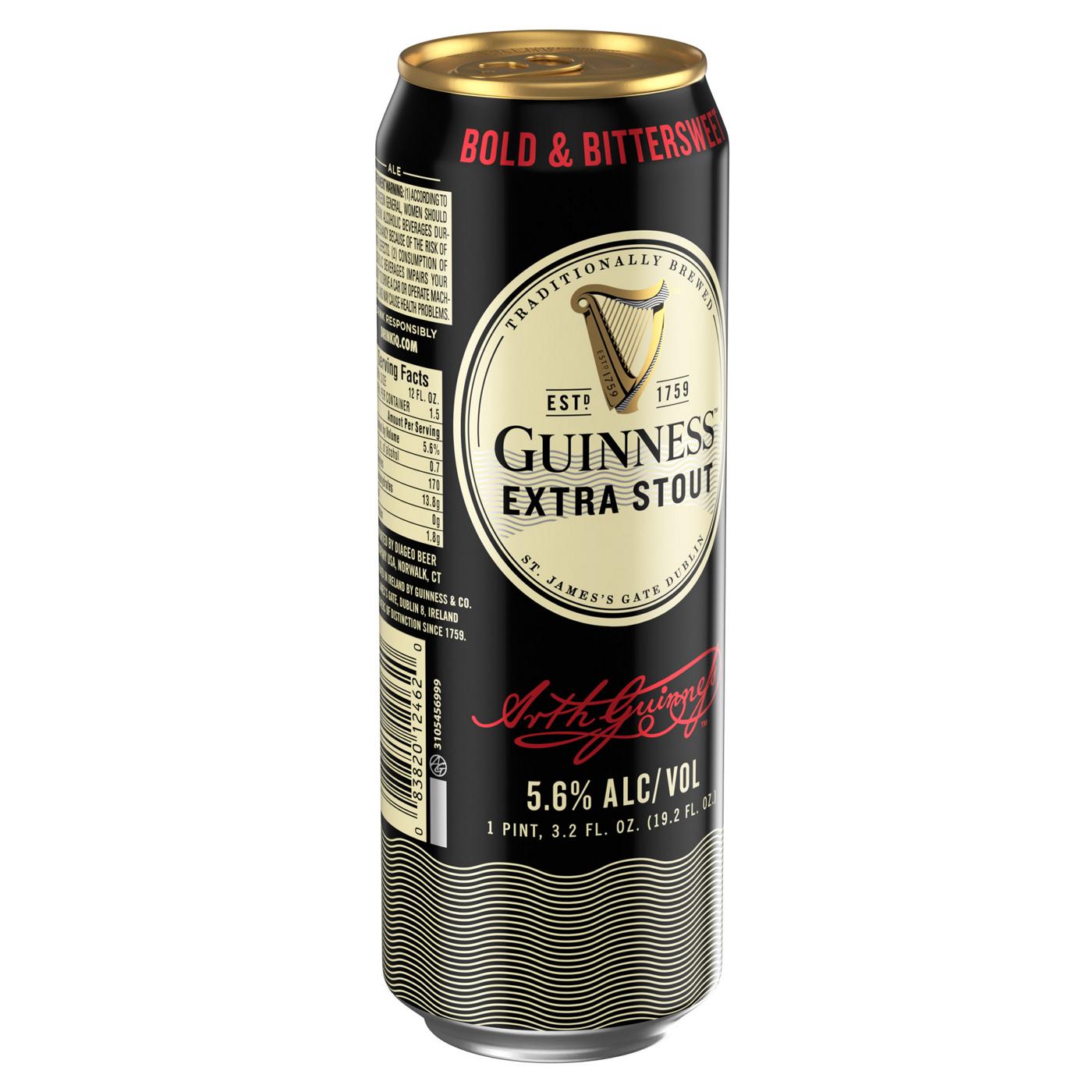 Guinness Extra Stout Beer - Shop Beer at H-E-B