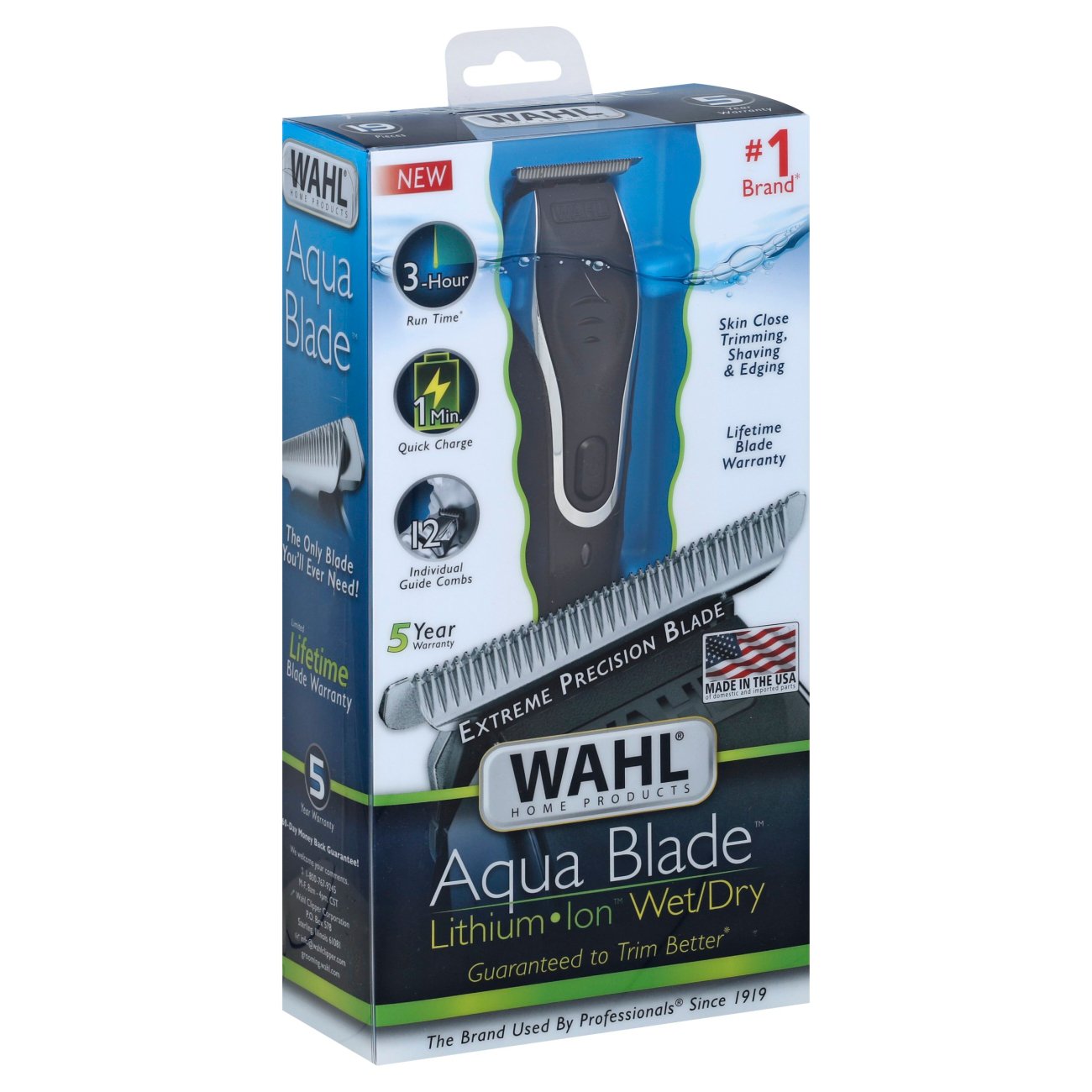 Wahl Lithium Aqua Blade Wet Dry - Shop Electric shavers & trimmers at H-E-B