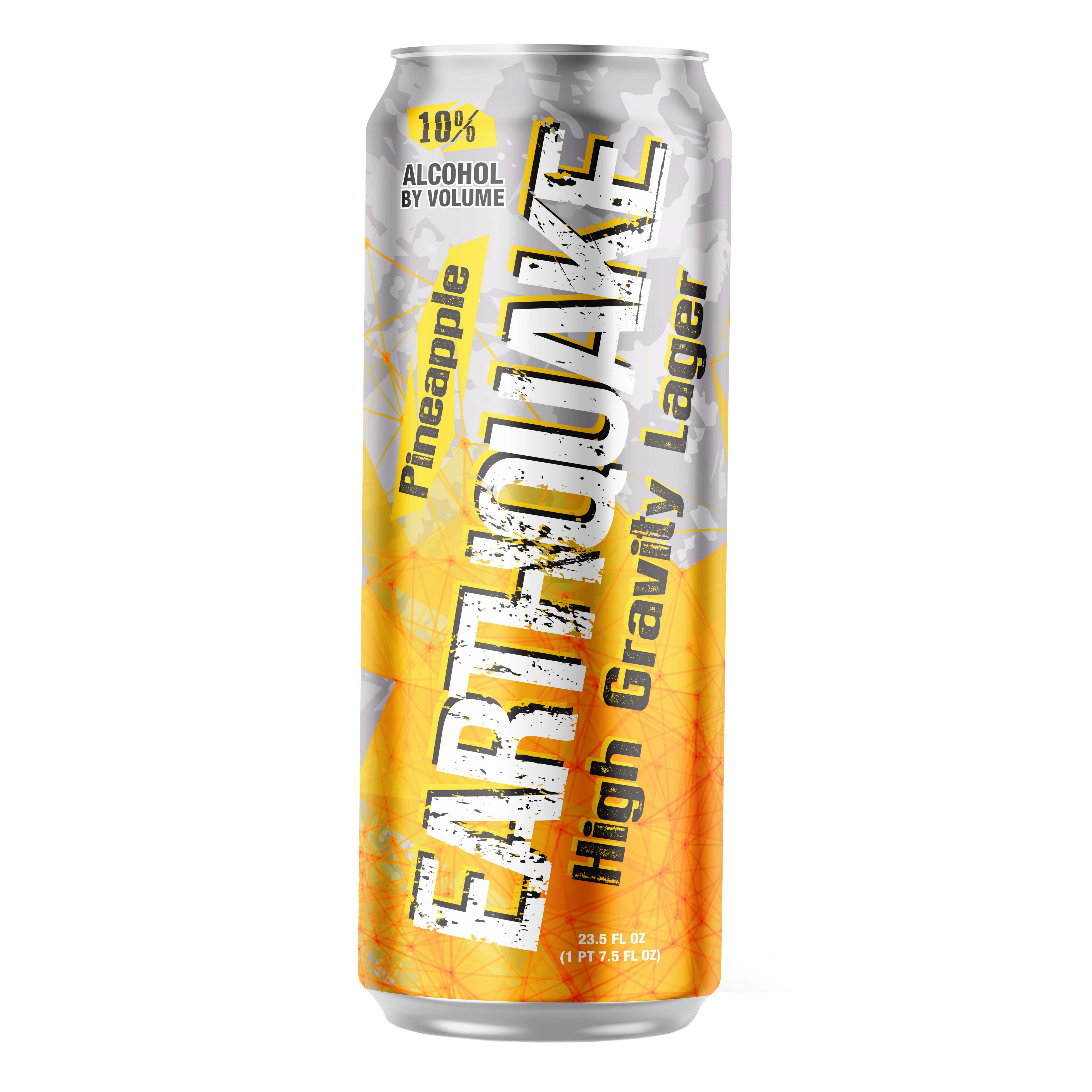 Earthquake Pineapple Lager Beer - Shop Beer & Wine at H-E-B