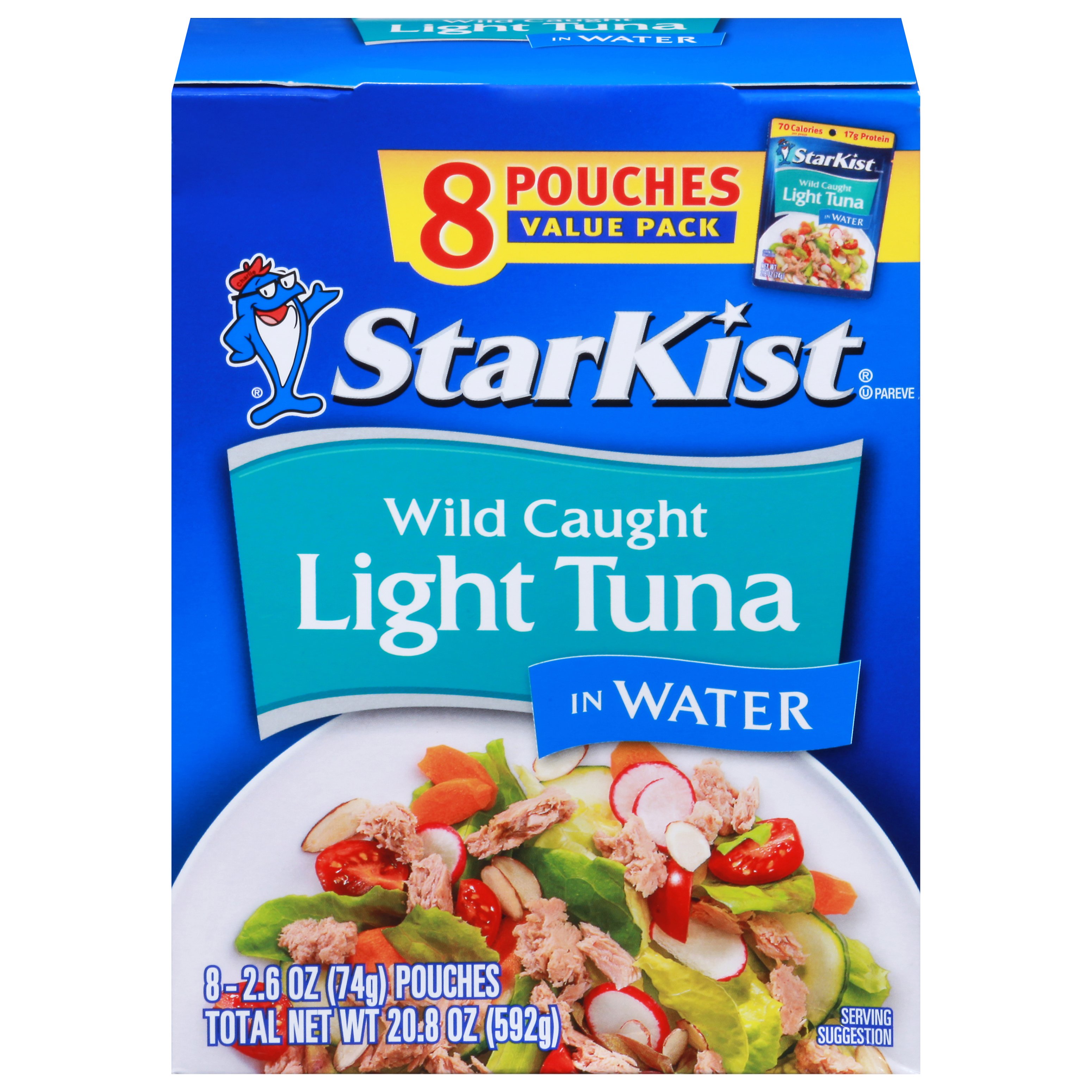 StarKist Chunk Light Tuna in Water Value Pack - Shop Seafood at H-E-B