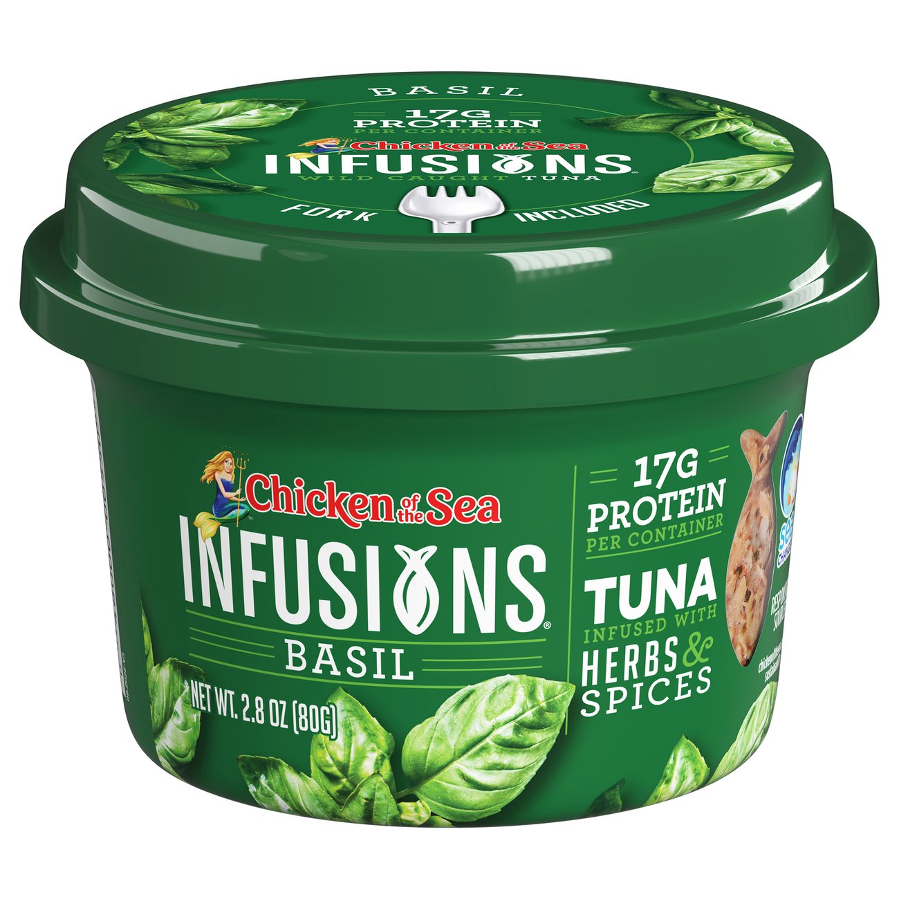 Chicken of the Sea Infusions Basil Tuna - Shop Seafood at H-E-B
