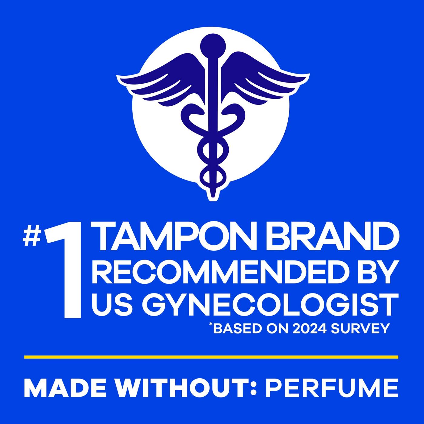 Tampax Pearl Tampons Ultra Absorbency, Unscented - Shop Tampons at H-E-B