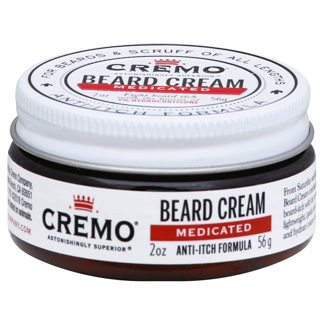 Cremo Beard Cream Medicated Anti-Itch - Shop Beard care at H-E-B