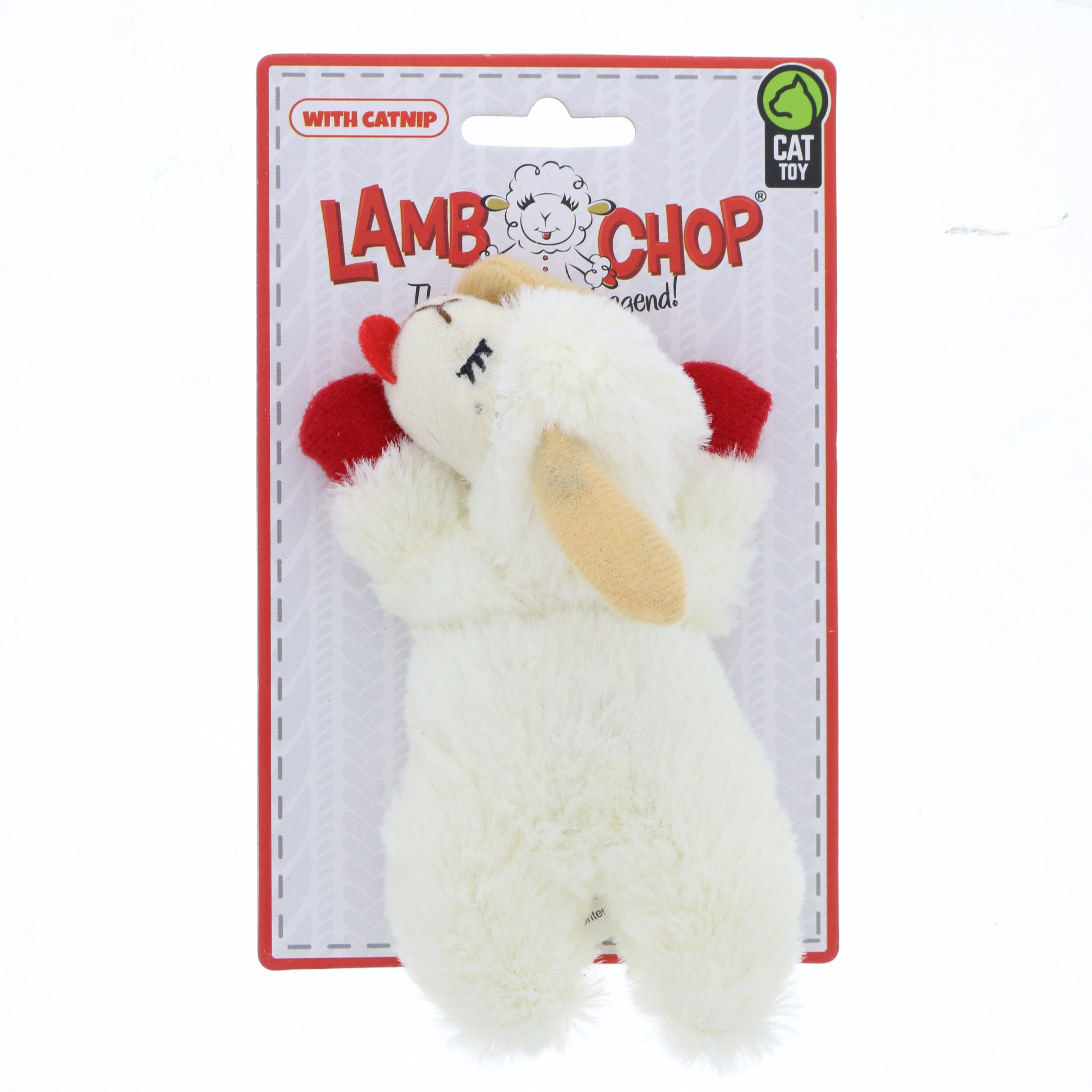 Multipet Lamb Chop Catnip Cat Toy - Shop Toys at H-E-B