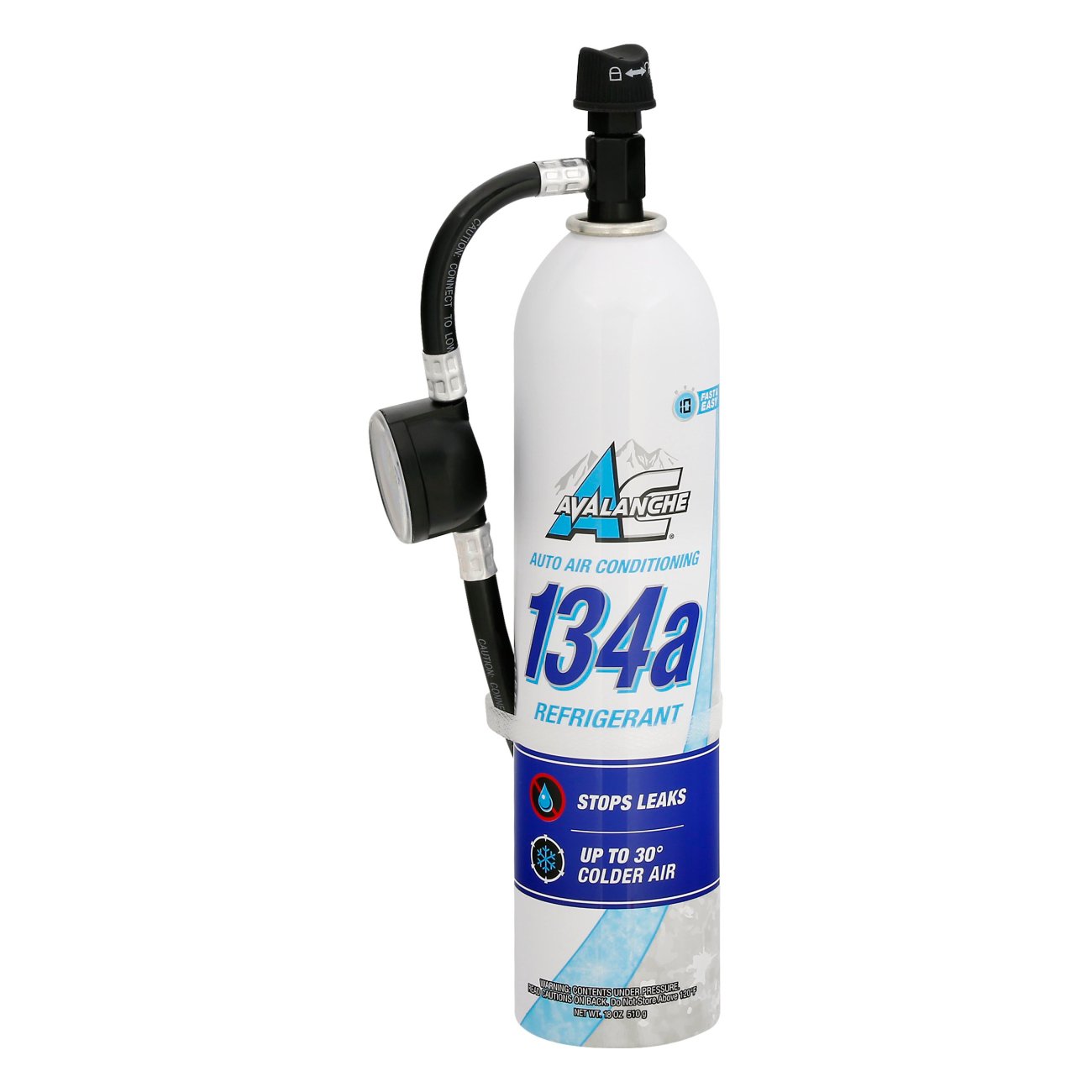Avalanche R-134a with Gauge - Shop Car accessories at H-E-B