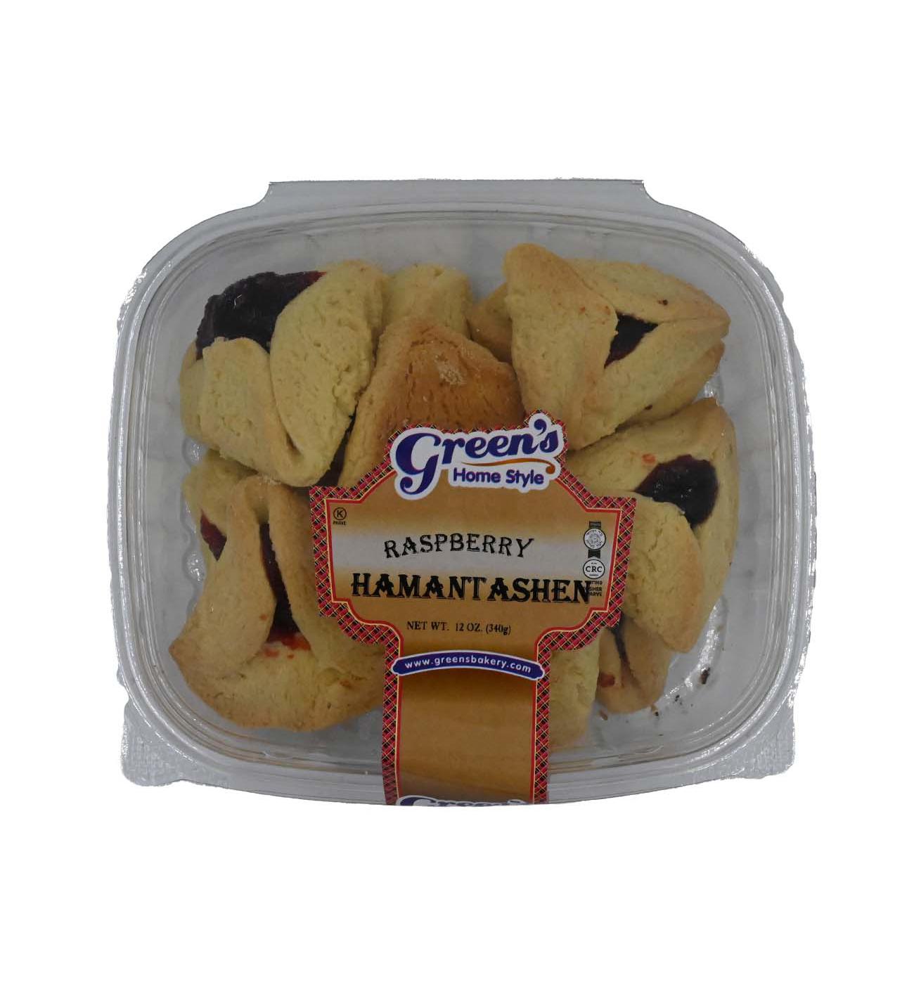 Green's Home Style Raspberry Hamentashen, Kosher - Shop Cookies at H-E-B