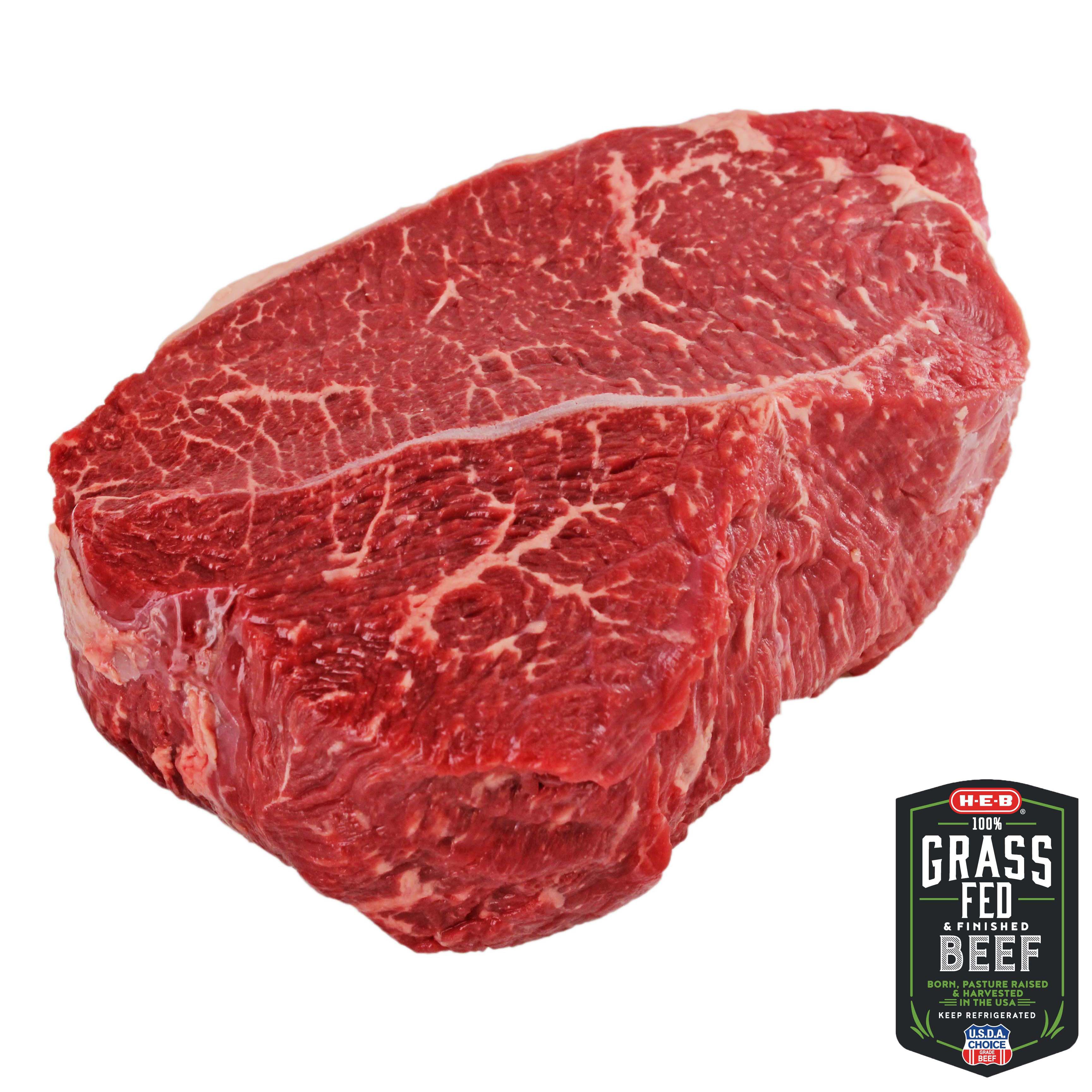 H E B Grass Fed Shoulder Roast Boneless Shop Beef At H E B