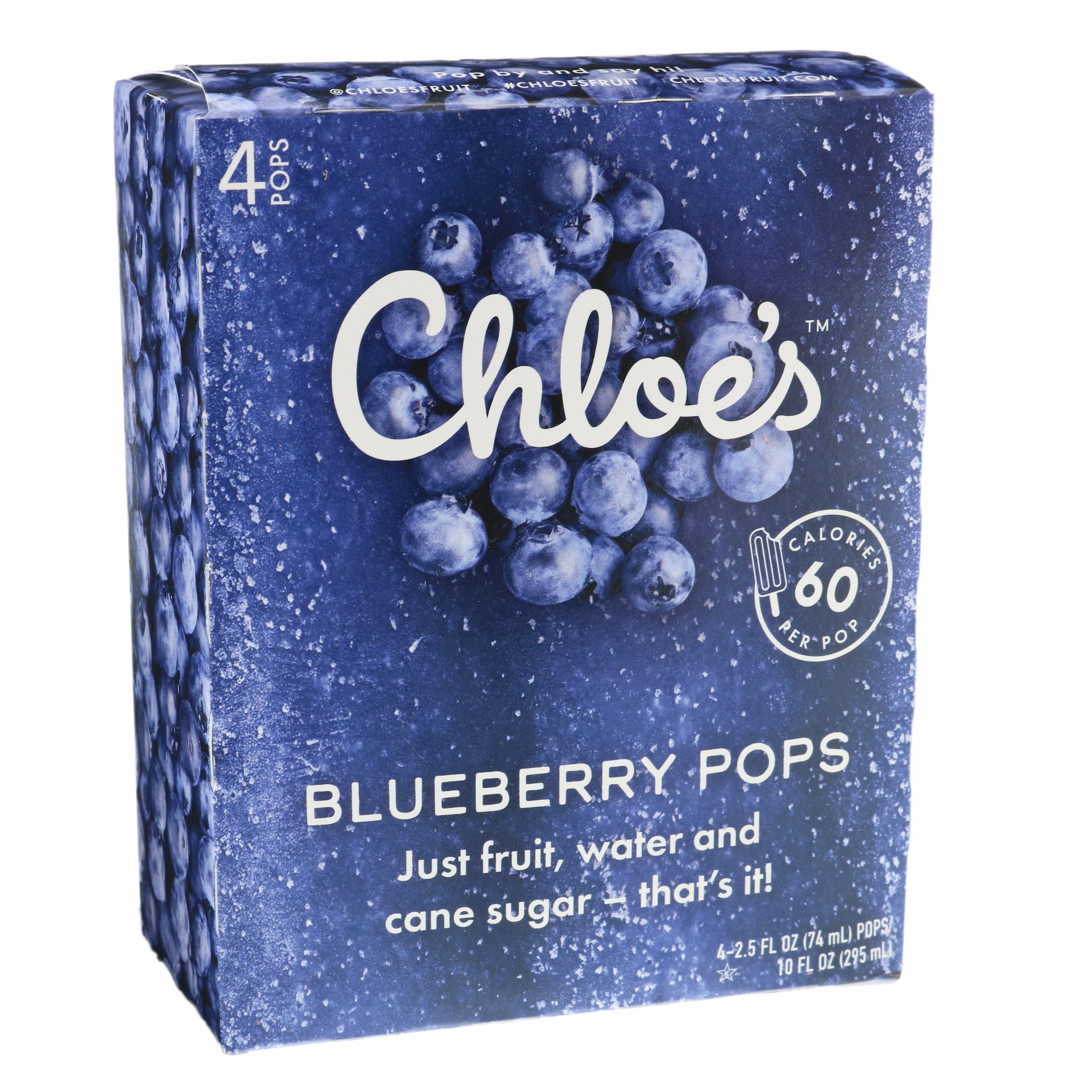 Chloe's Blueberry Pops - Shop Bars & Pops at H-E-B