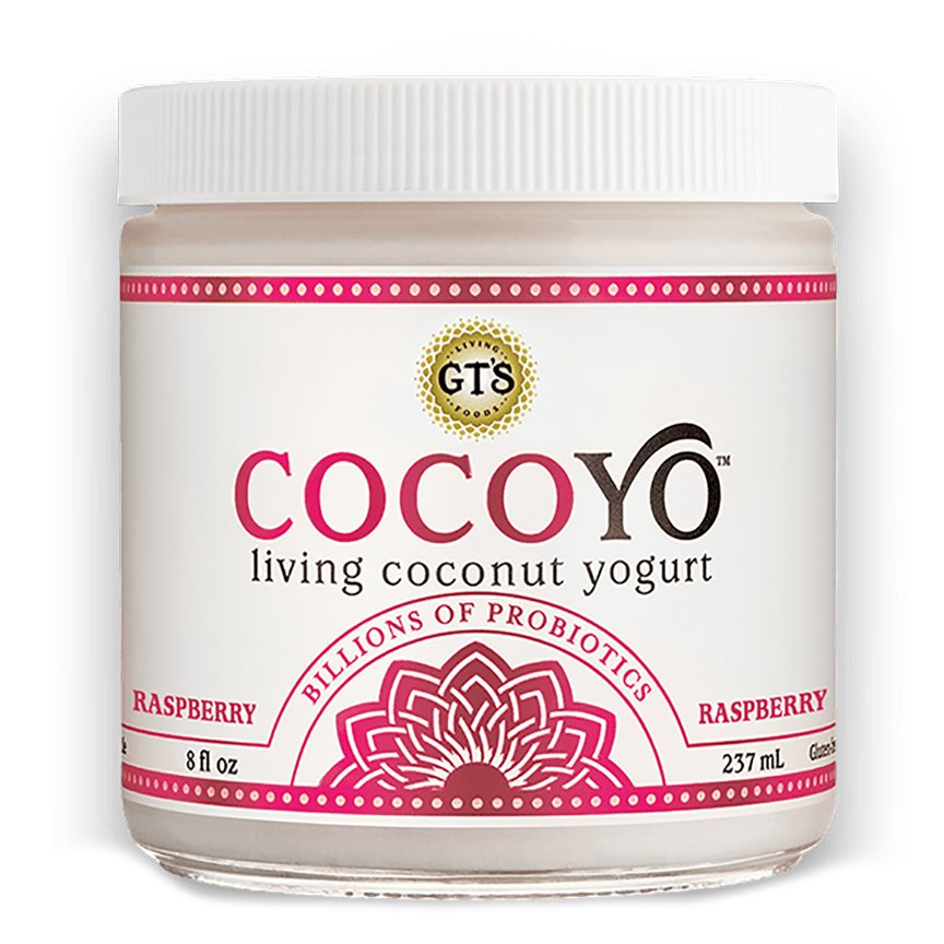 GTS Cocoyo Raspberry Living Coconut Yogurt - Shop Yogurt at H-E-B