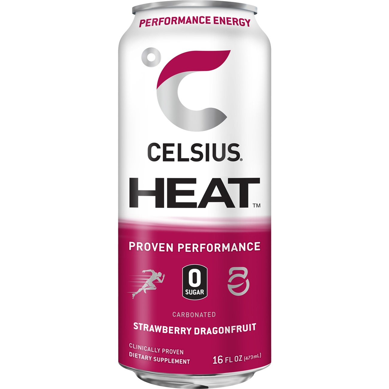 Celsius Heat Performance Energy Drink - Strawberry Dragonfruit - Shop ...