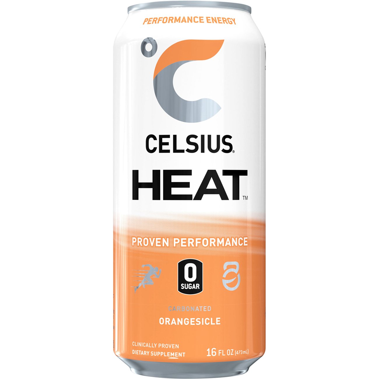 Celsius Heat Performance Energy Drink - Orangesicle - Shop Sports ...