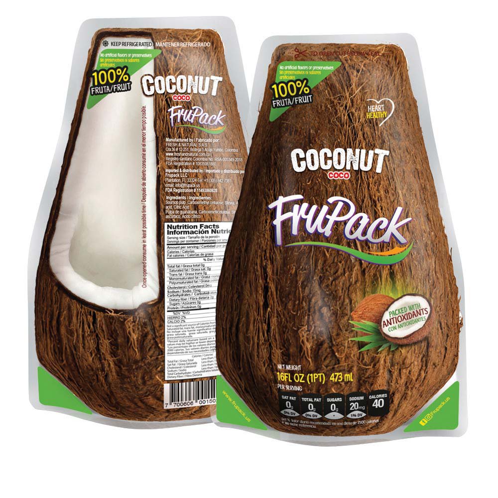 Fresh Coconut Pulp Frupack - Shop Specialty & tropical at H-E-B
