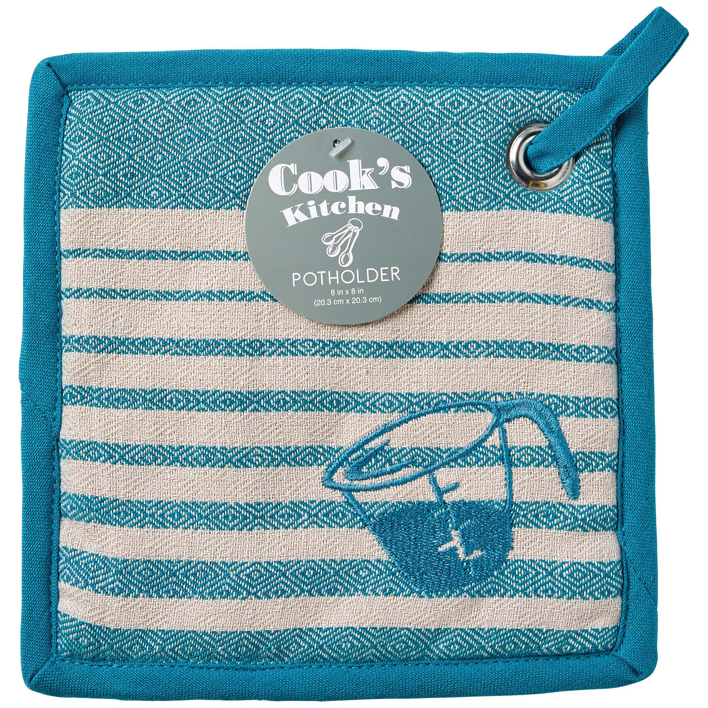 Kay Dee Designs Cooks Kitchen Teal Potholder - Shop Kitchen Linens at H-E-B