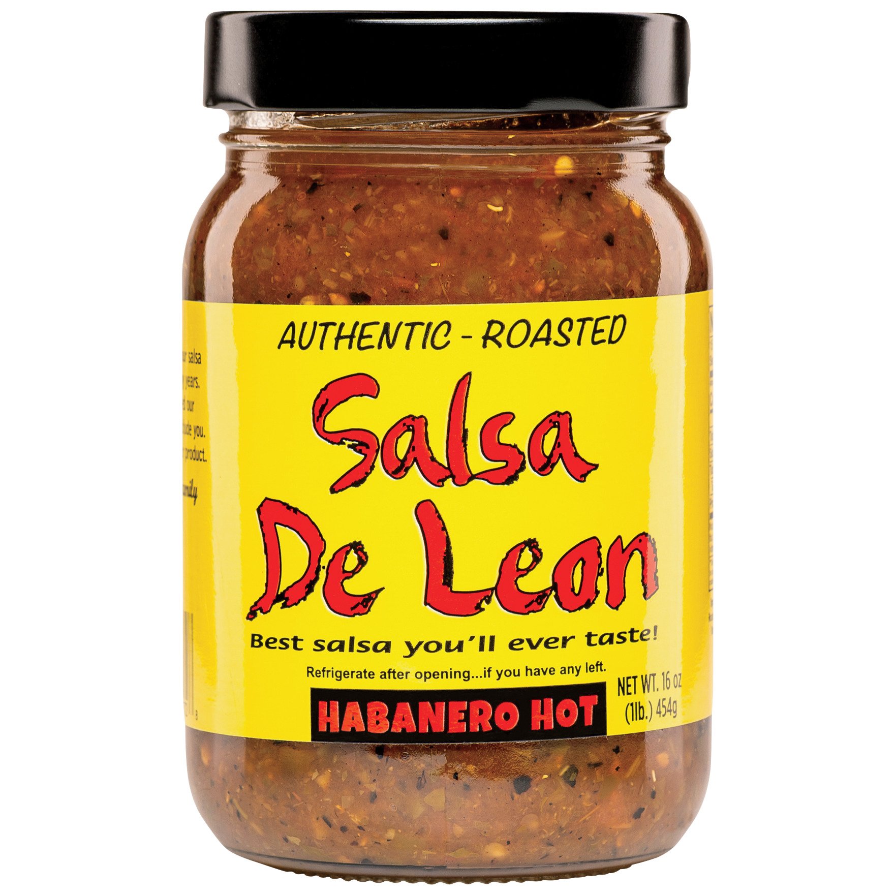 Salsa De Leon Roasted Salsa - Habanero Hot - Shop Salsa & Dip at H-E-B