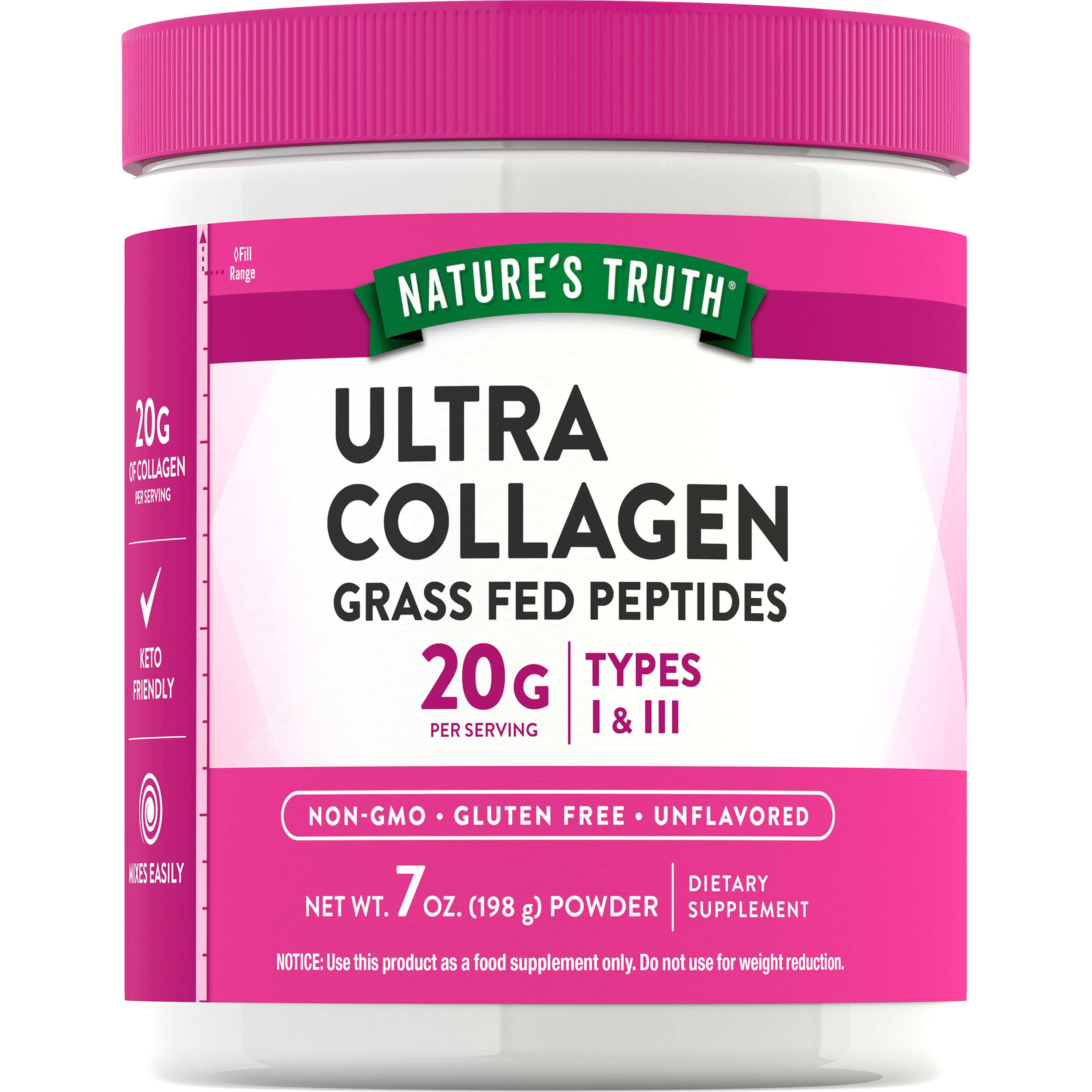 Nature's Truth Ultra Collagen Powder - Unflavored - Shop Diet & fitness ...