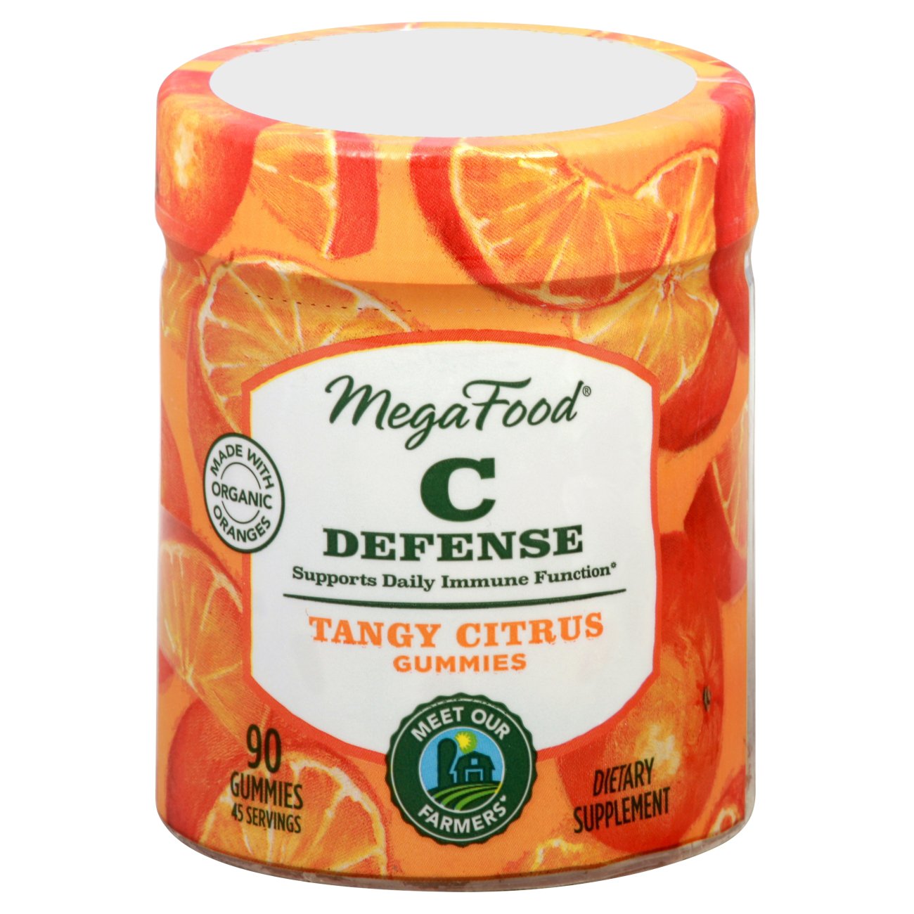 MegaFood C Defense Tangy Citrus Gummies - Shop Vitamins A-Z at H-E-B