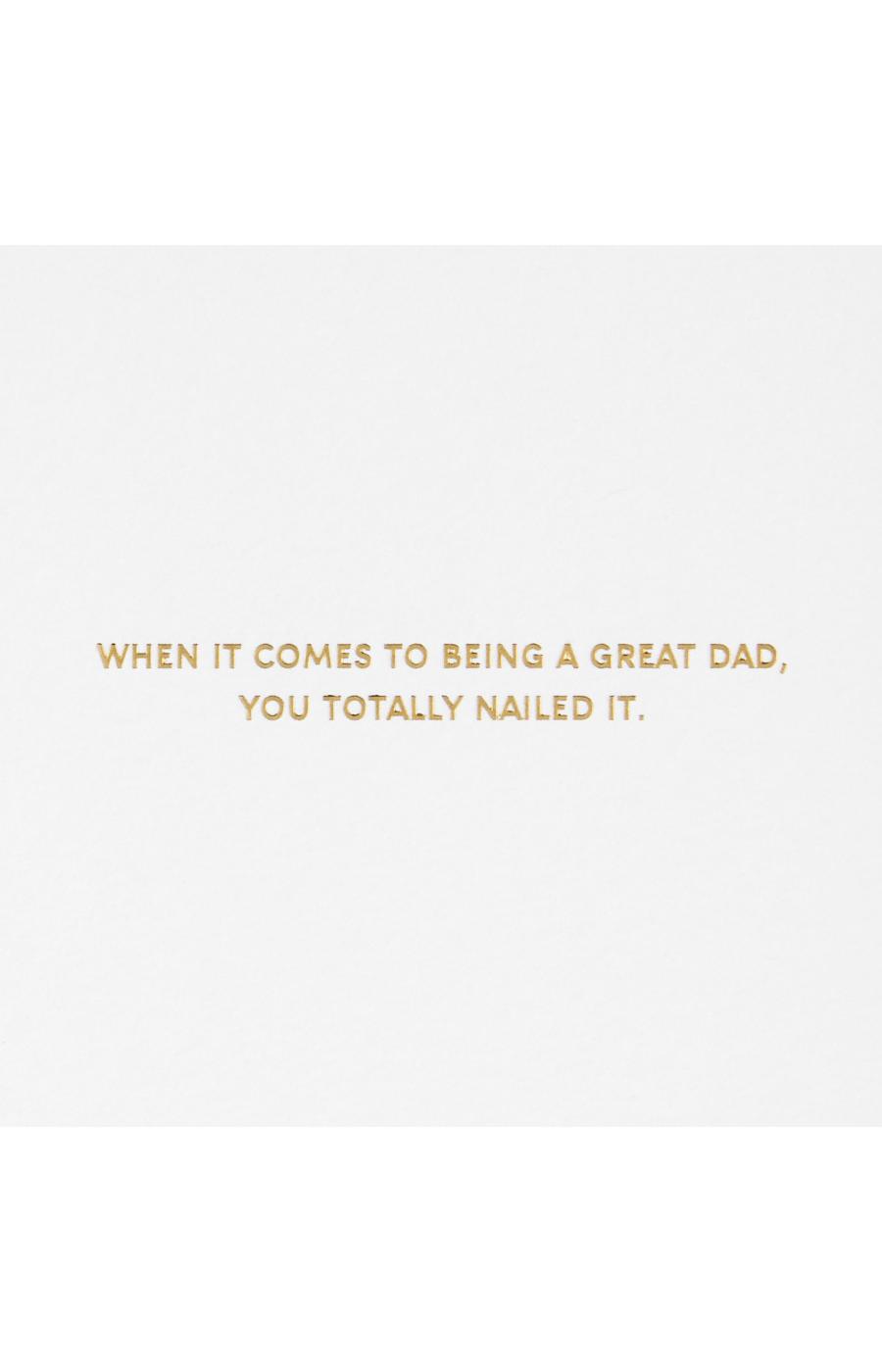 Hallmark Nuts & Bolts Heart Signature Father's Day Card for Dad - S7 ...