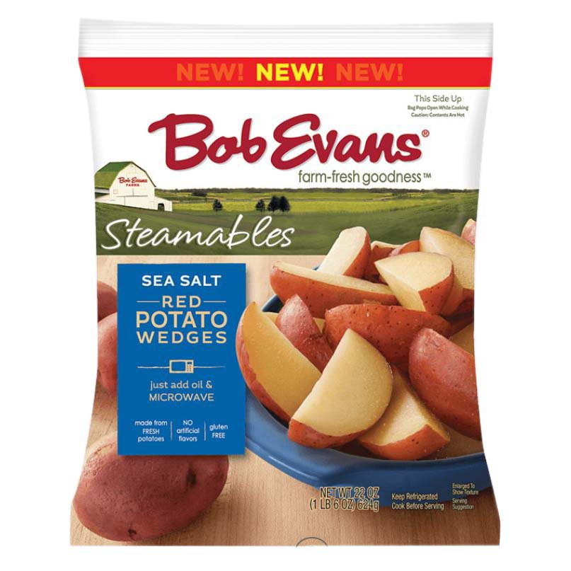 Bob Evans Steamables Sea Salt Red Potato Wedges - Shop Potatoes ...
