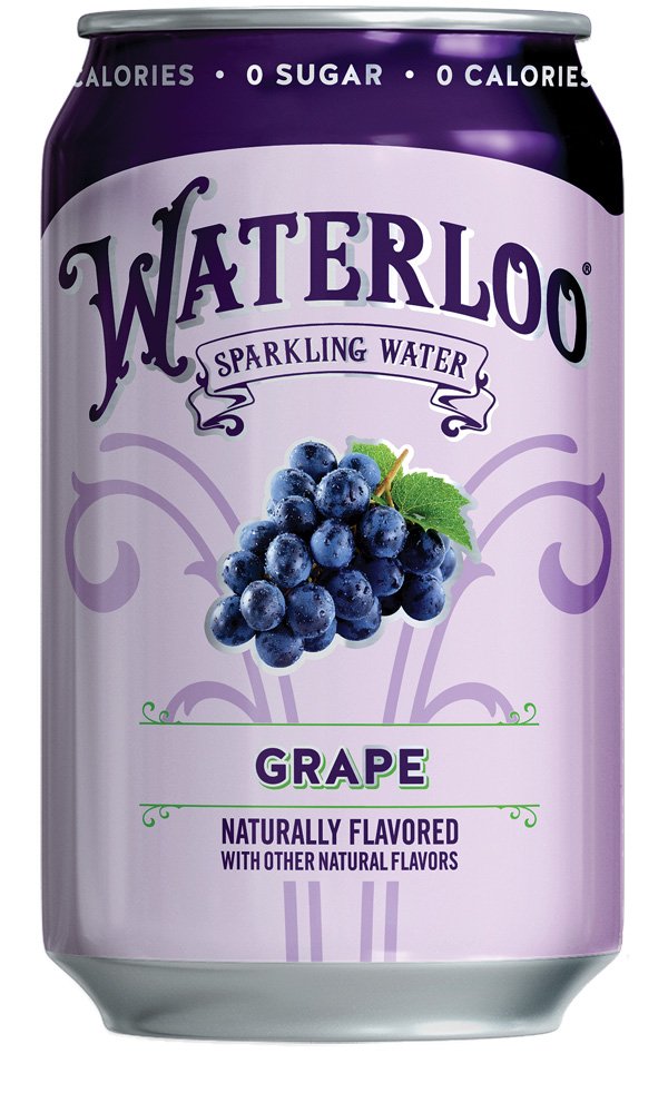 Waterloo Grape Sparkling Water - Shop Water at H-E-B
