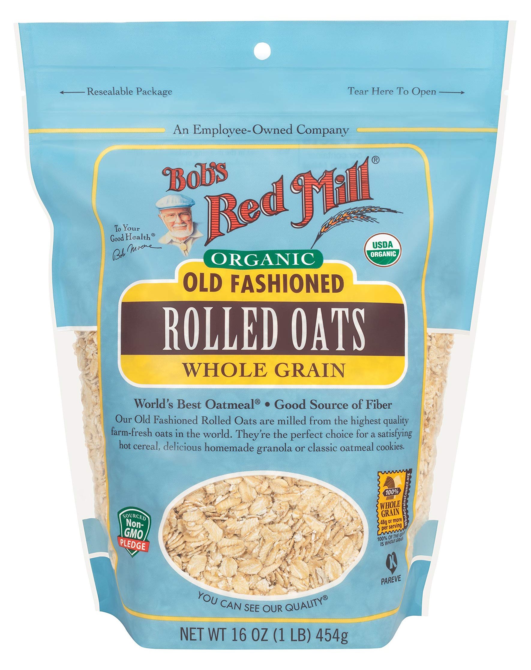 Bob's Red Mill Organic Old Fashioned Rolled Oats, 16 oz | Central ...