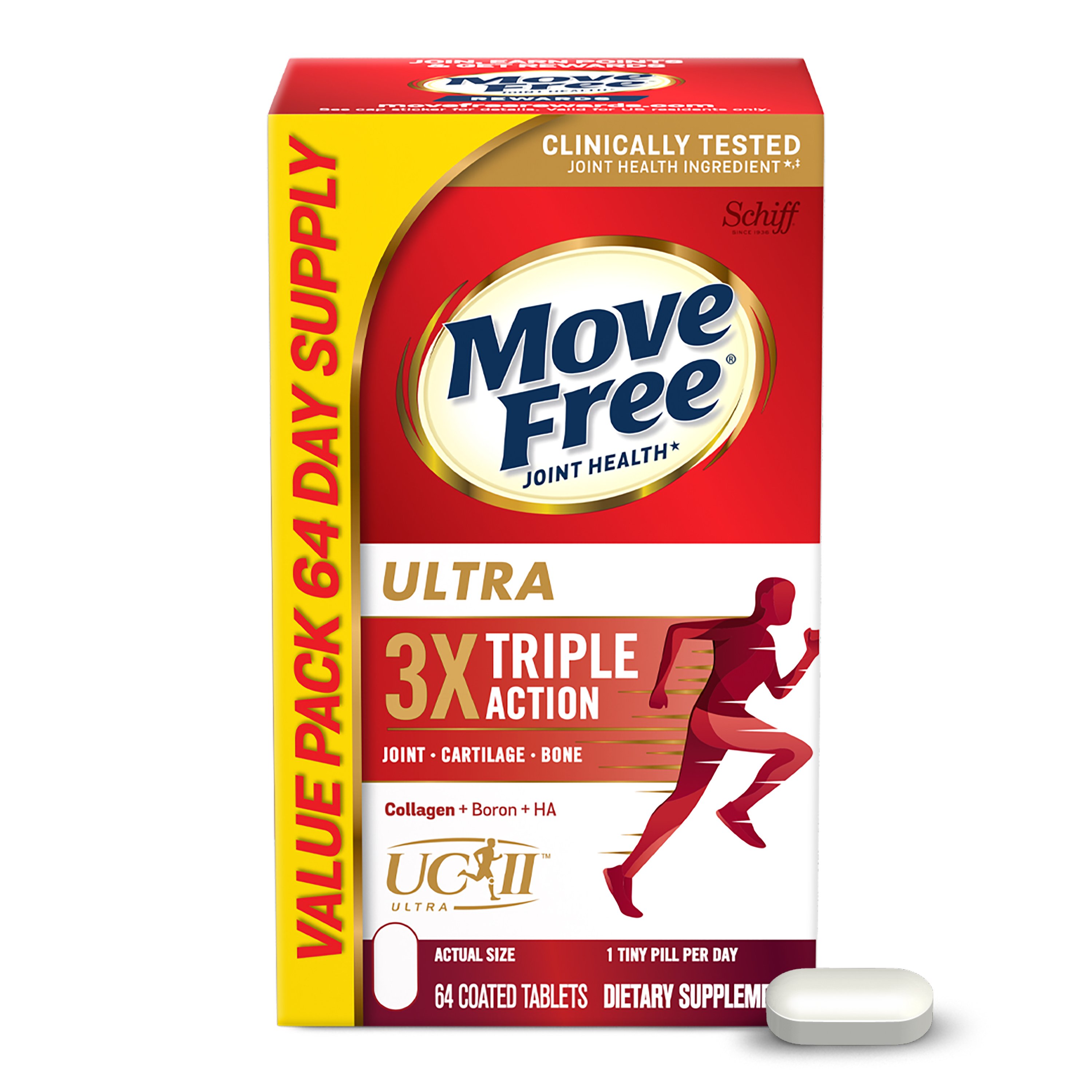 Move Free Ultra Triple Action Value Pack - Shop Diet & fitness at H-E-B